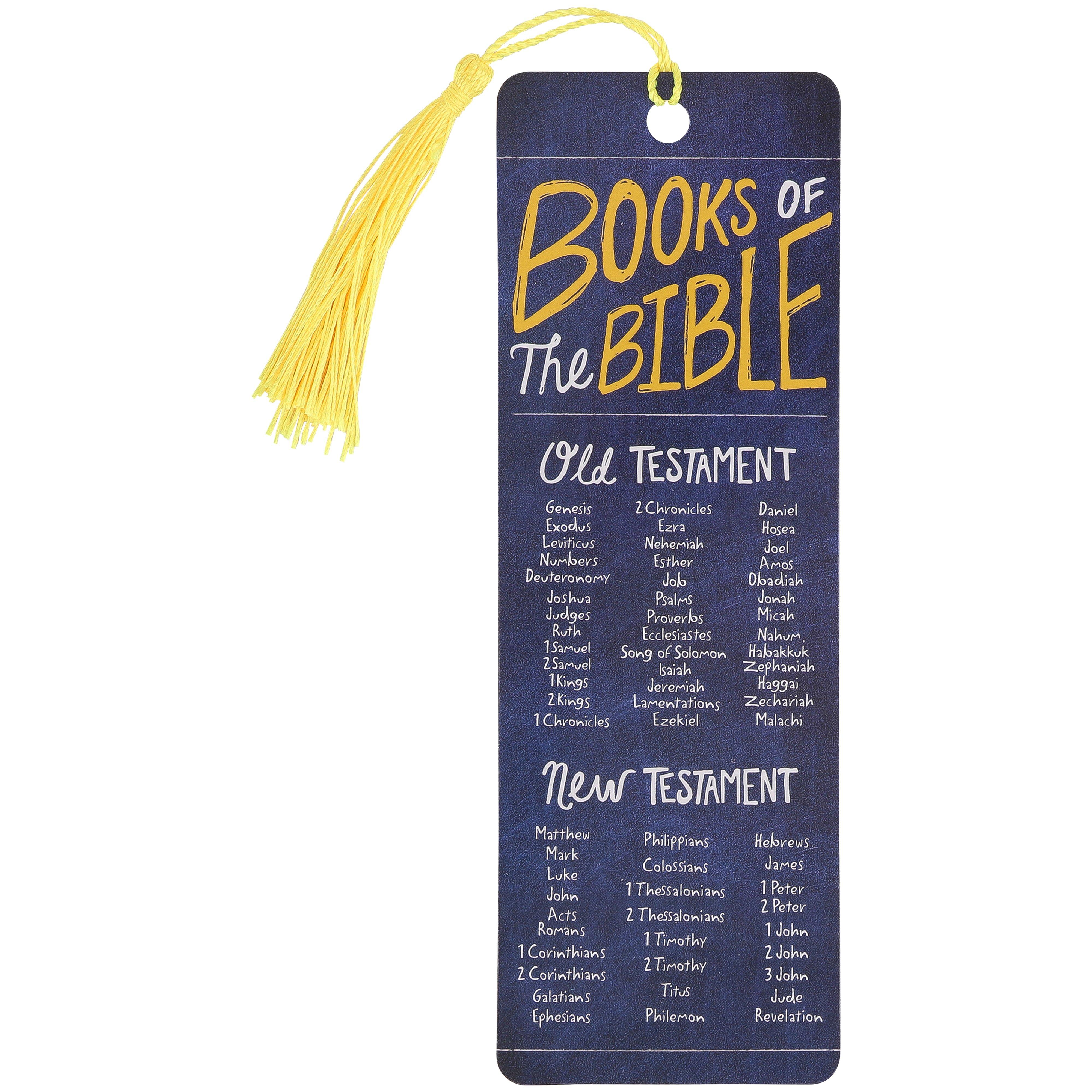 Salt & Light, Books of the Bible Tassel Bookmark, 2 1/4 x 7 inches ...