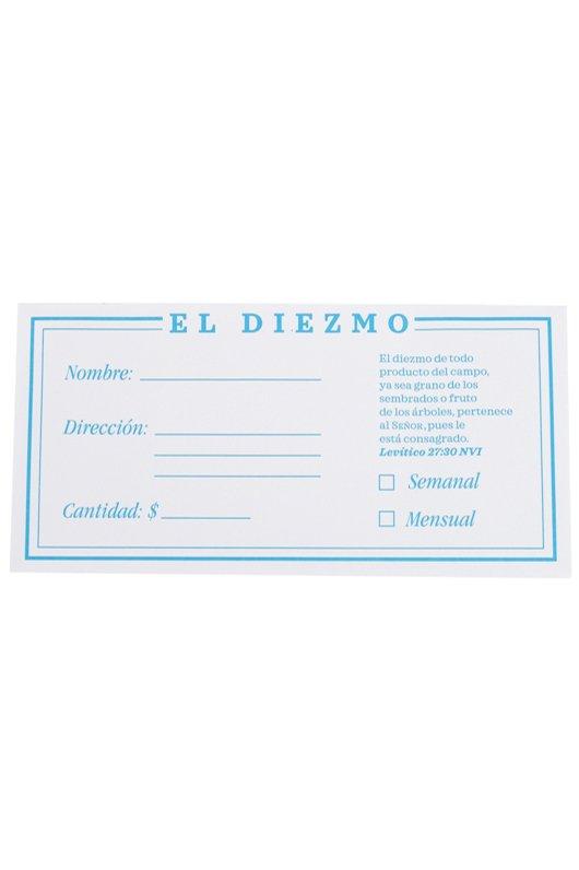 El Diezmo Spanish Tithe Envelopes, 100 Envelopes | Mardel | 3639234
