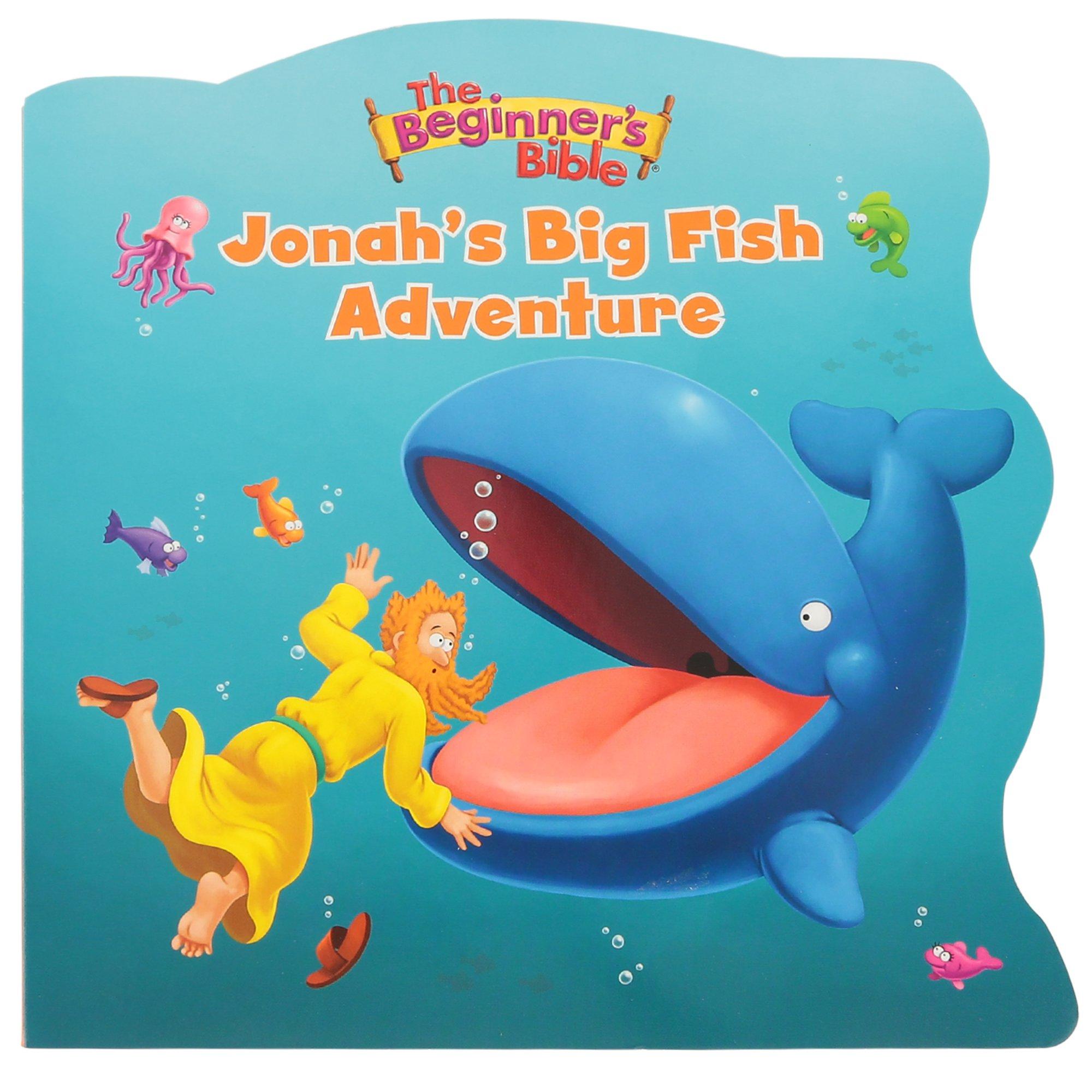 Jonah's Big Fish Adventure, The Beginner's Bible, Board Book | Mardel ...
