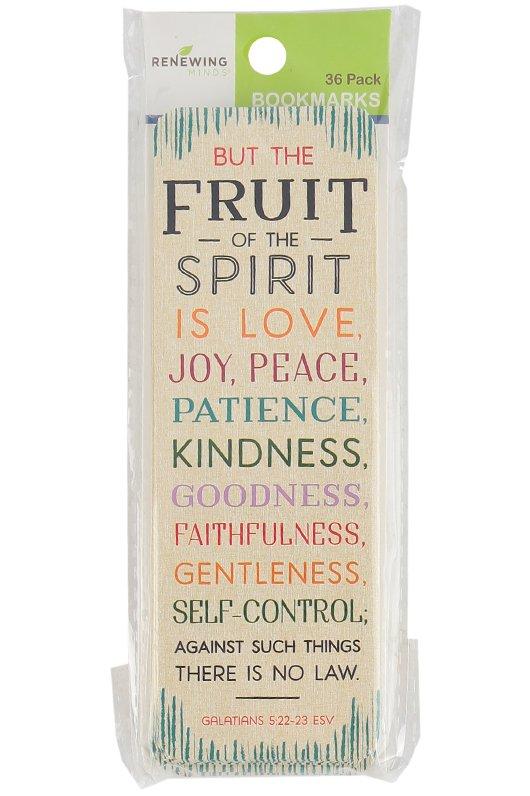 Renewing Minds, Fruit of the Spirit Bookmarks, Pack of 36 | Mardel ...
