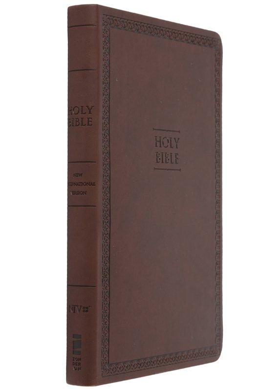 NIV Value Thinline Bible, Imitation Leather, Brown | Mardel | 3660396