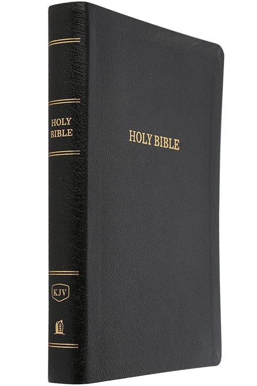 KJV Reference Bible, Giant Print, Bonded Leather, Thumb Indexed ...