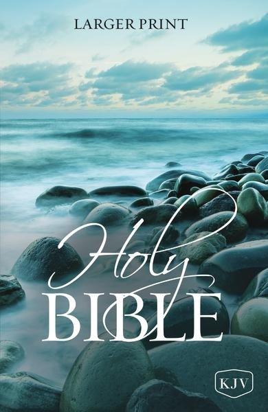 KJV Holy Bible, Larger Print, Paperback | Mardel | 3674033