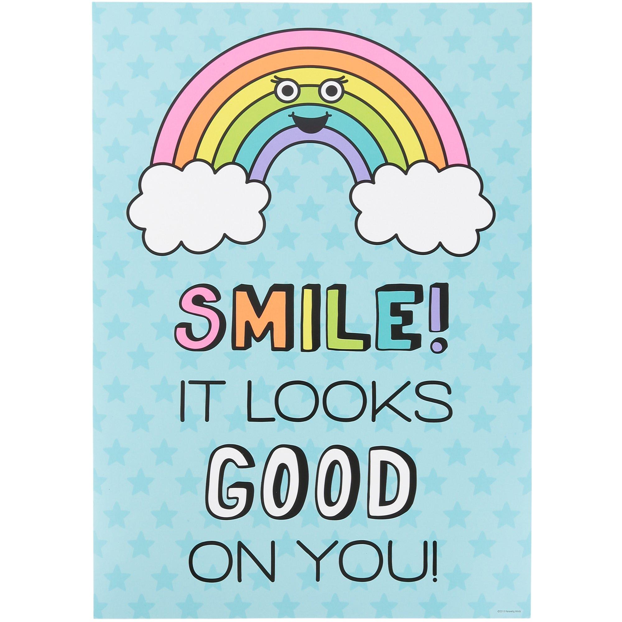 Smile It Looks Good On You Poster, 13.25 x 19 Inches, 1 Piece | Mardel ...
