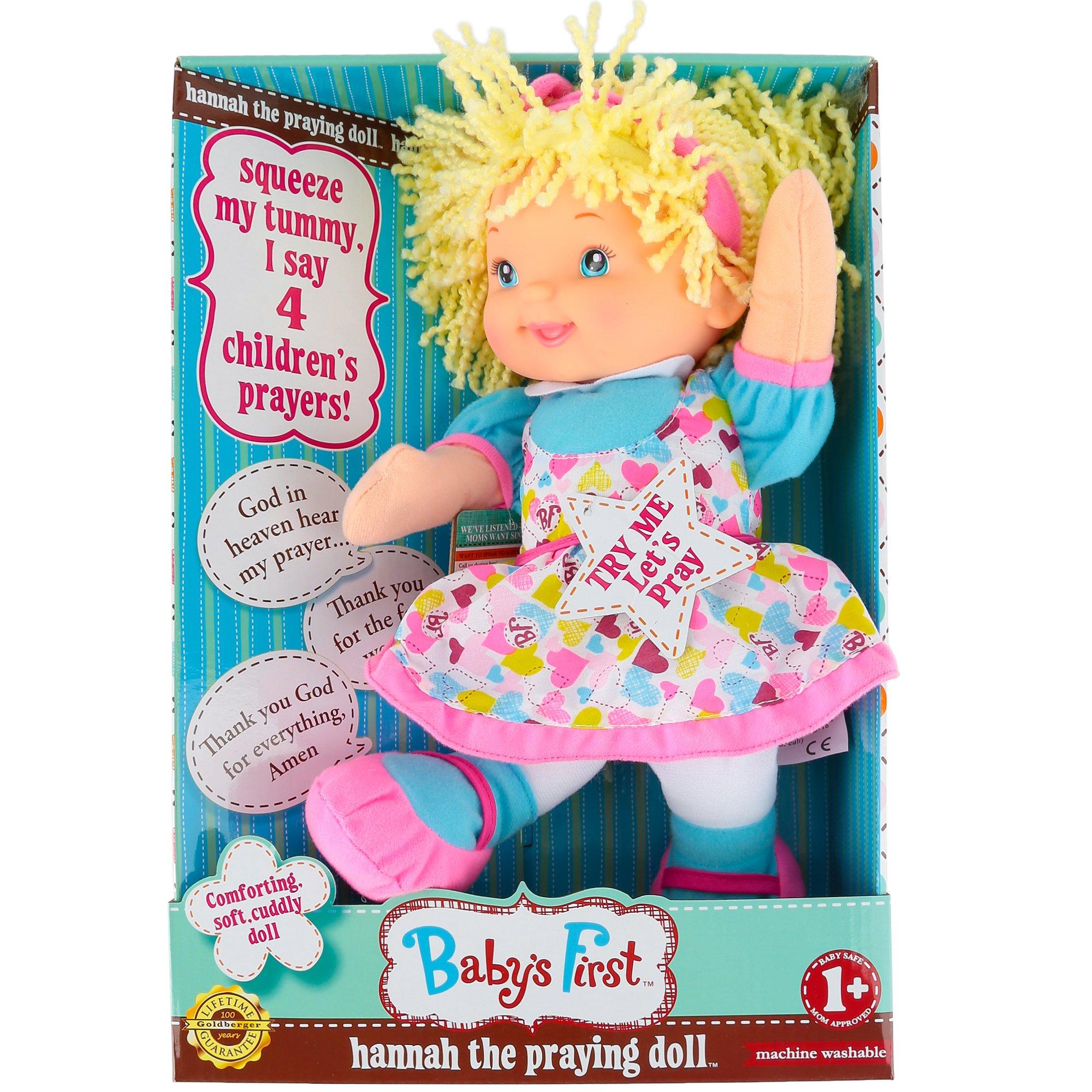 Baby's First, Hannah The Praying Doll, Ages 1 Year & Older, 13 Inches ...