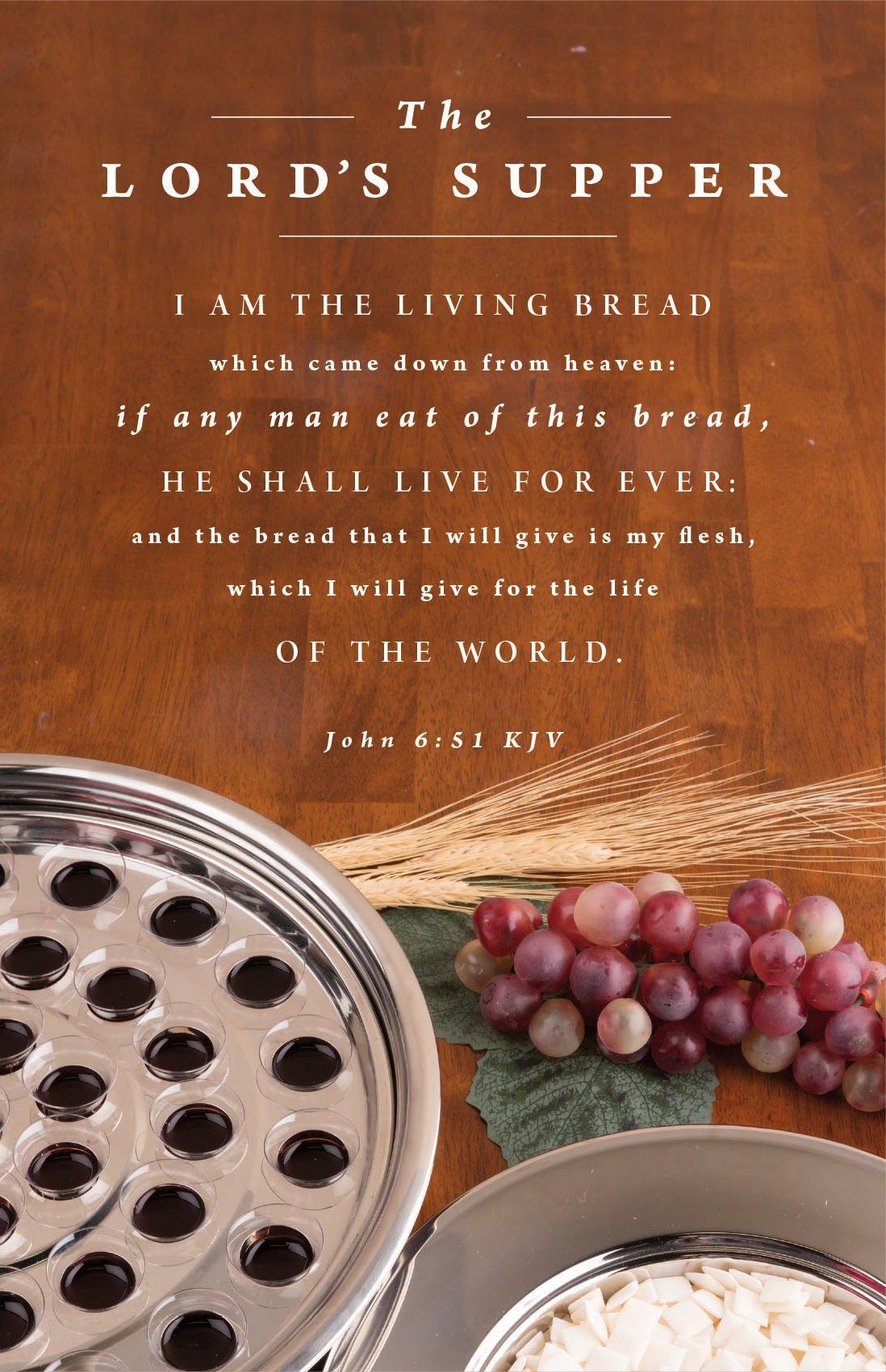 The Lord's Supper Church Bulletins | Mardel | 3717980