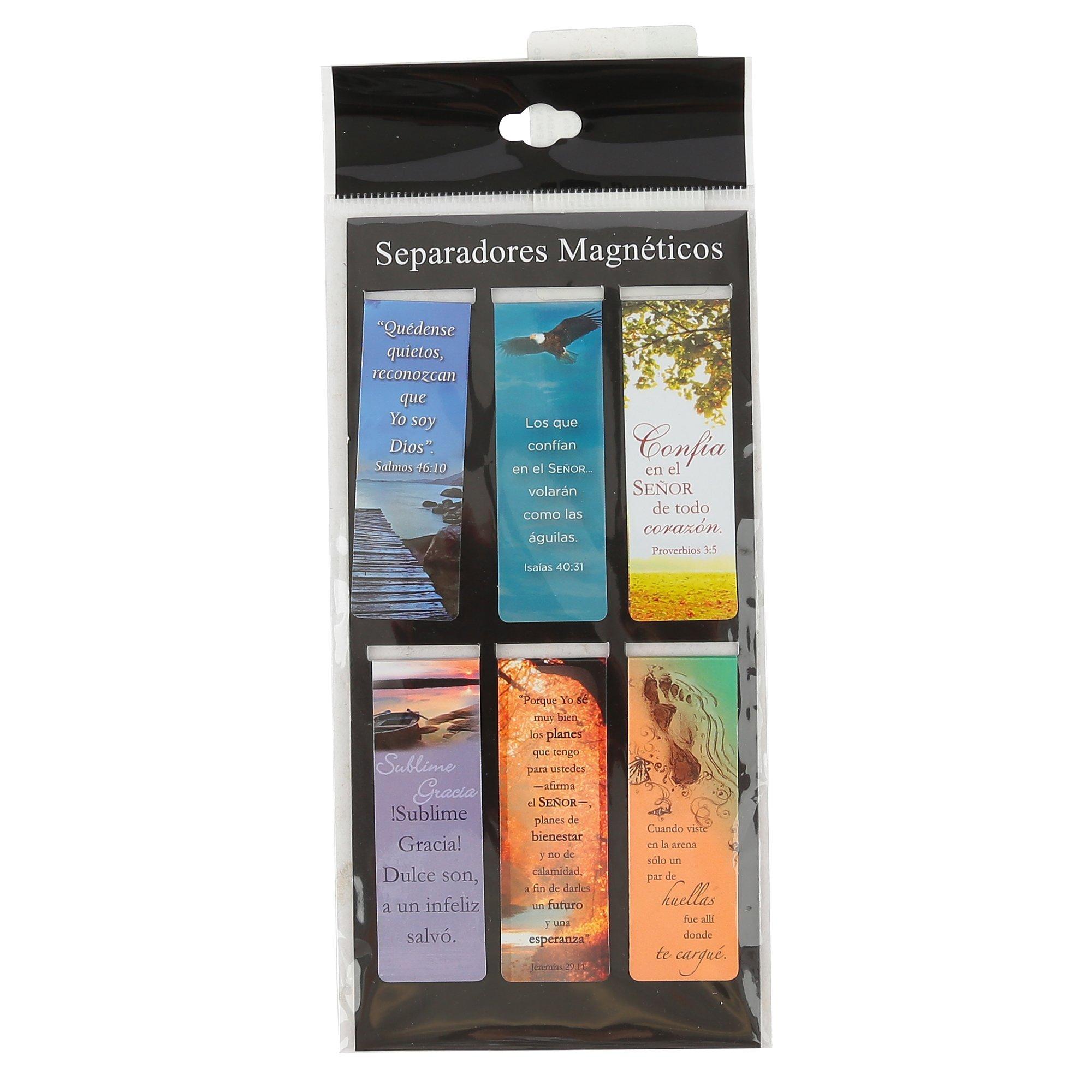 Inspirational Spanish Magnetic Bookmarks, 6 Bookmarks | Mardel | 3732294