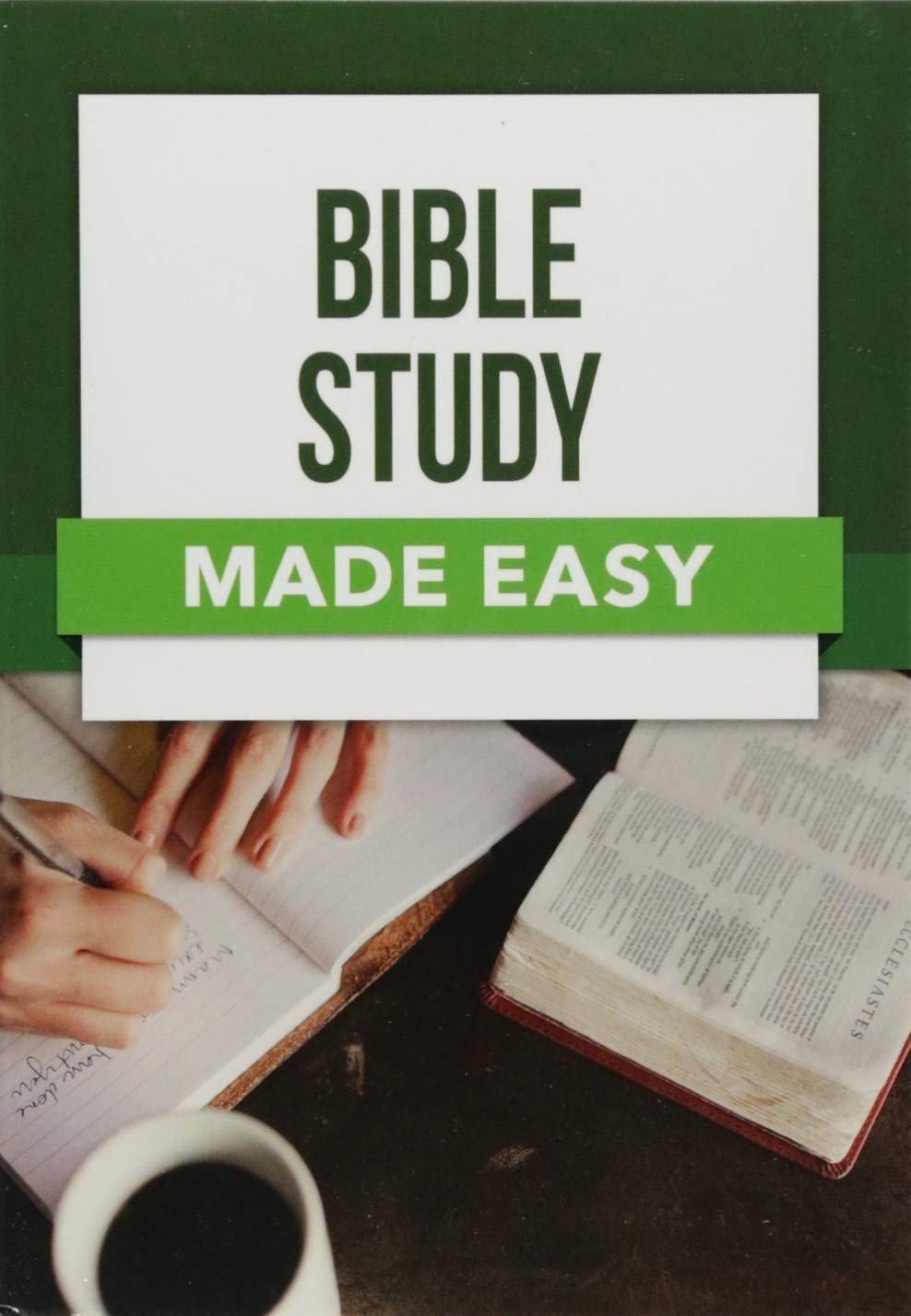Bible Study Made Easy, Made Easy Series, by Rose Publishing, Paperback ...
