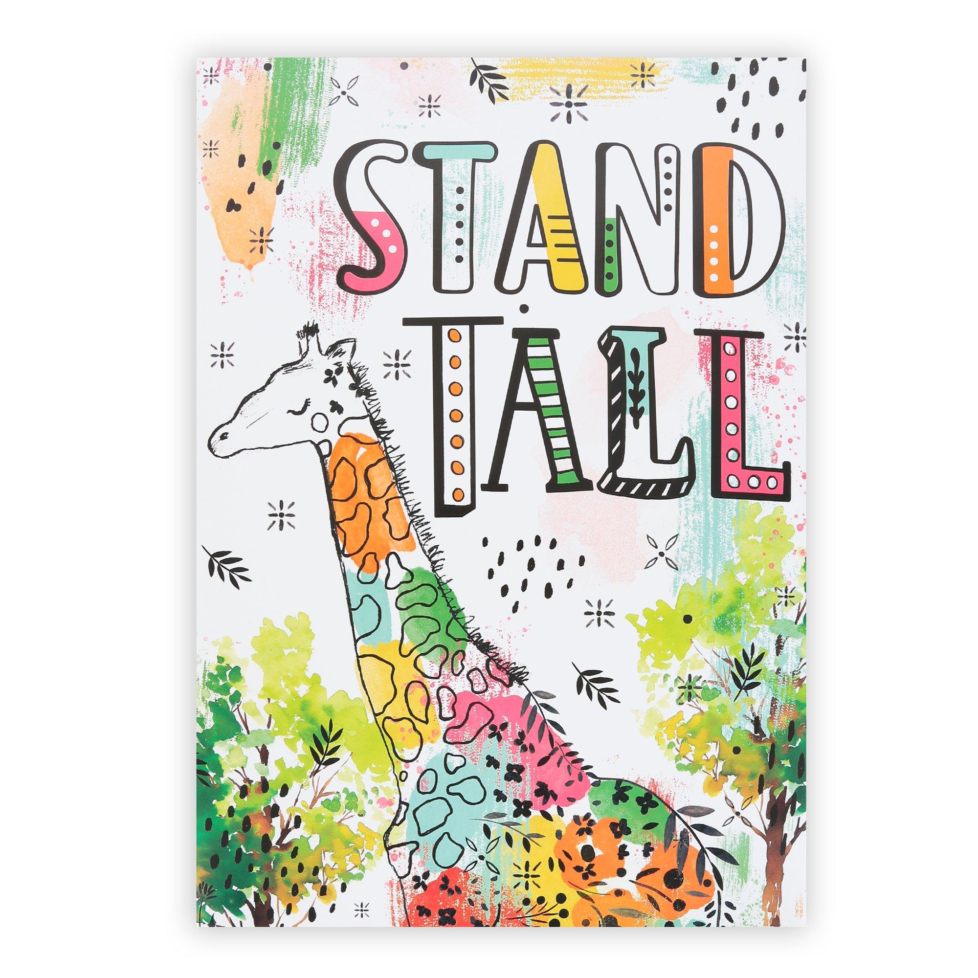 Renewing Minds, Stand Tall Motivational Poster, 13 x 19 Inches | Mardel ...