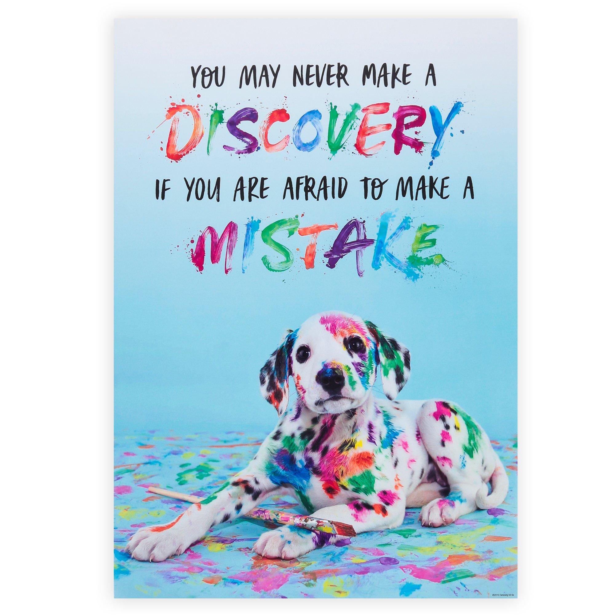 You May Never Make A Discovery Motivational Poster, 13 x 19 Inches ...