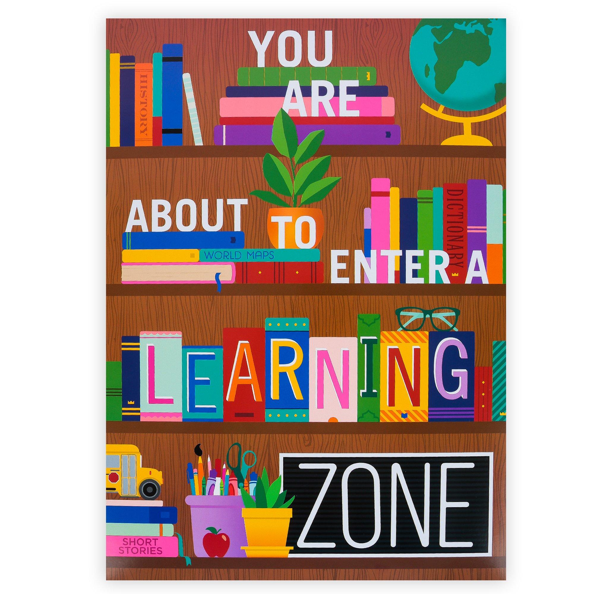 Renewing Minds, Learning Zone Motivational Poster, 13 x 19 Inches ...