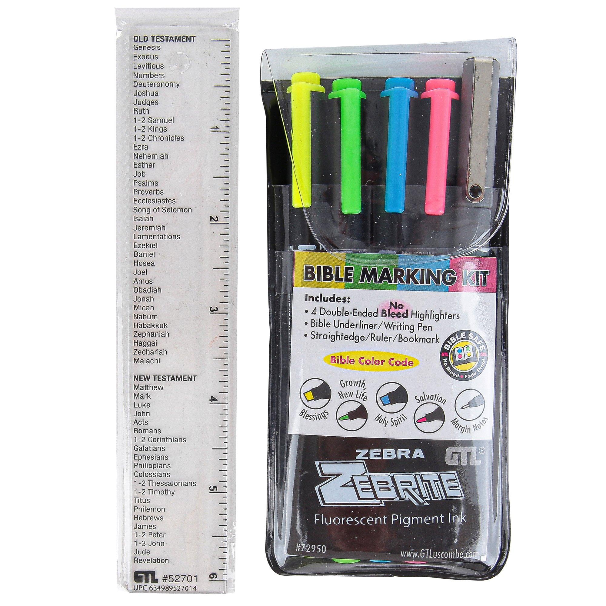 Highlighter Bible Marking Kit, 6 Pieces | Mardel | 3780046