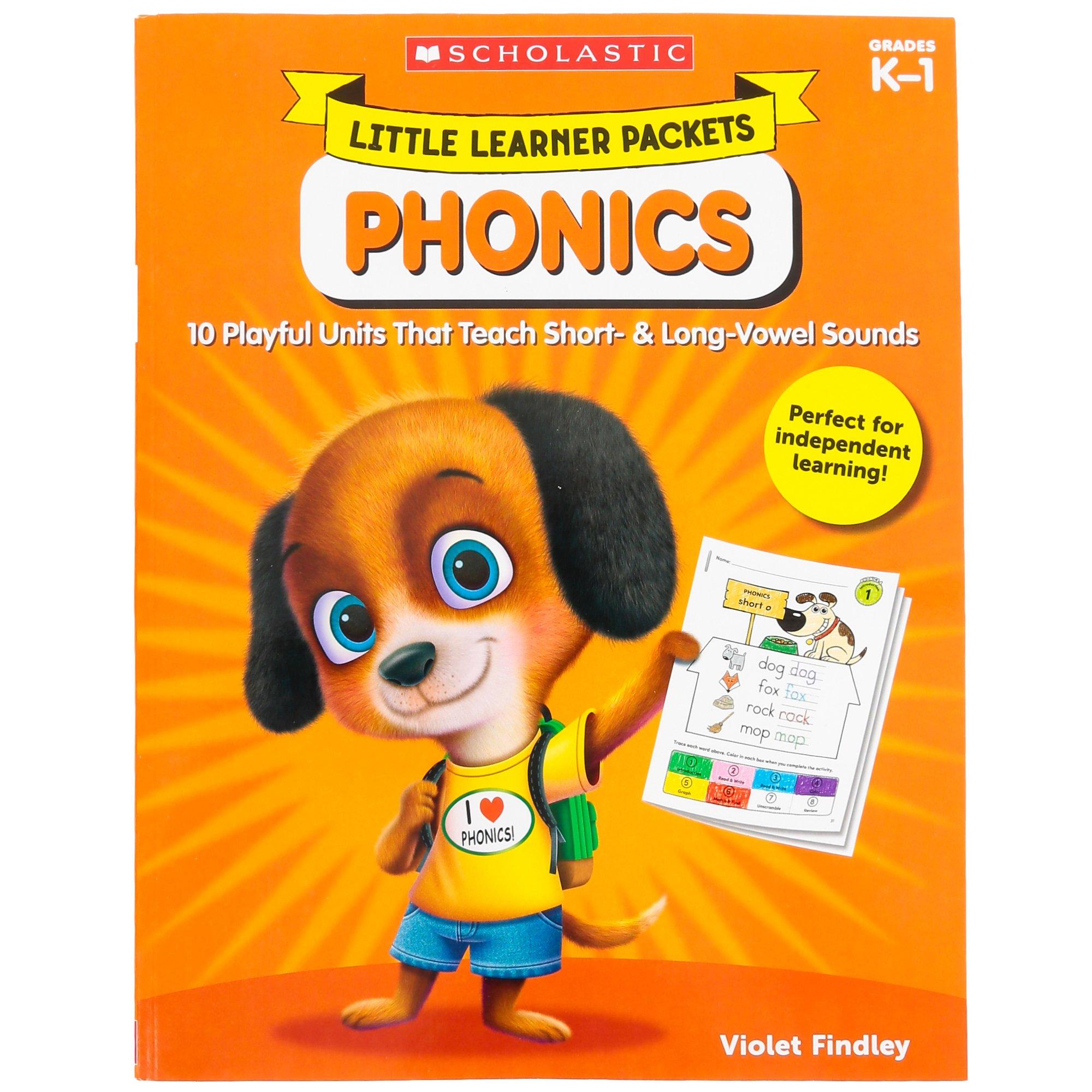 Little Learner Packets Phonics Reproducible Activity Book, Grades PreK ...