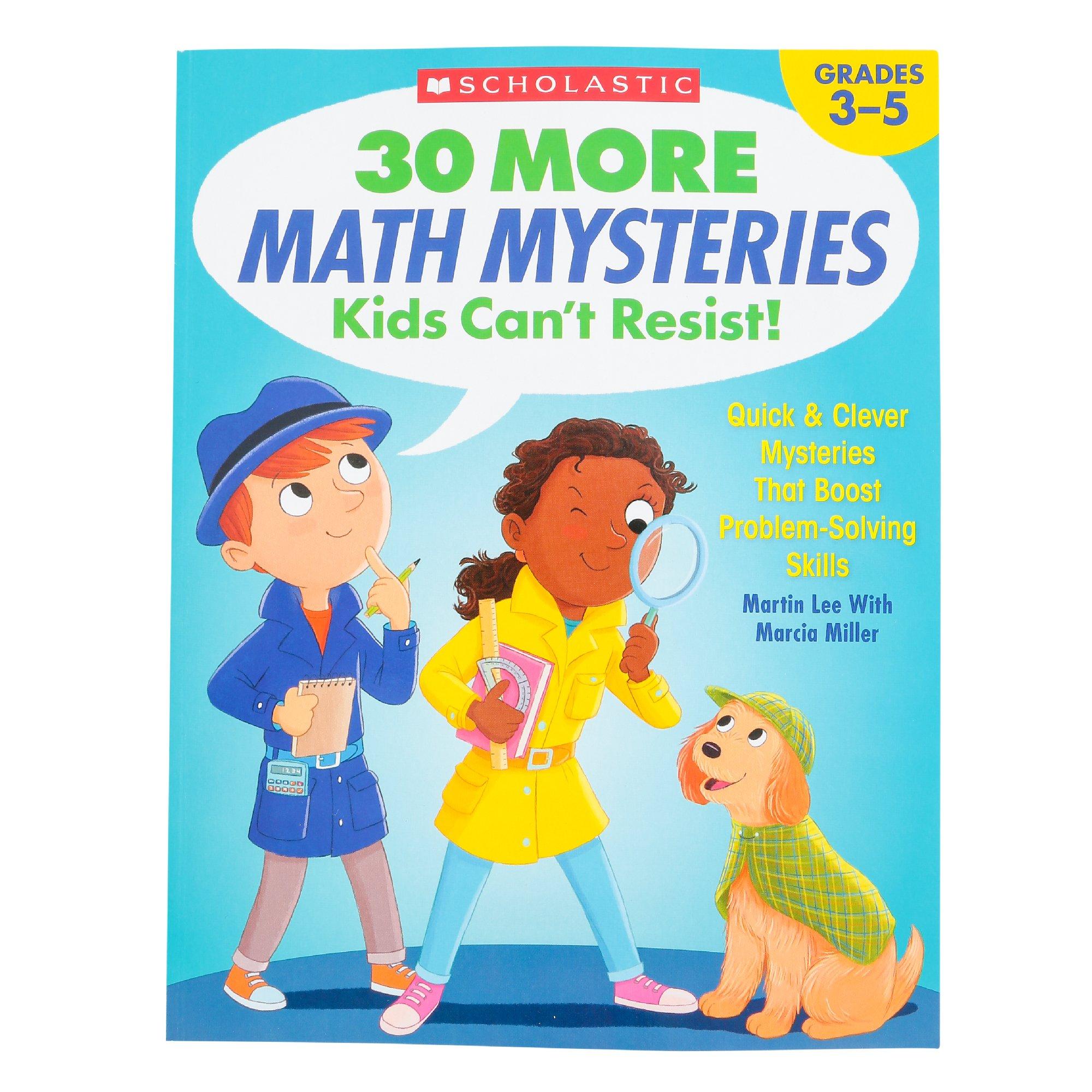 30 More Math Mysteries Activity Book, Grades 3 to 5 | Mardel | 3784832
