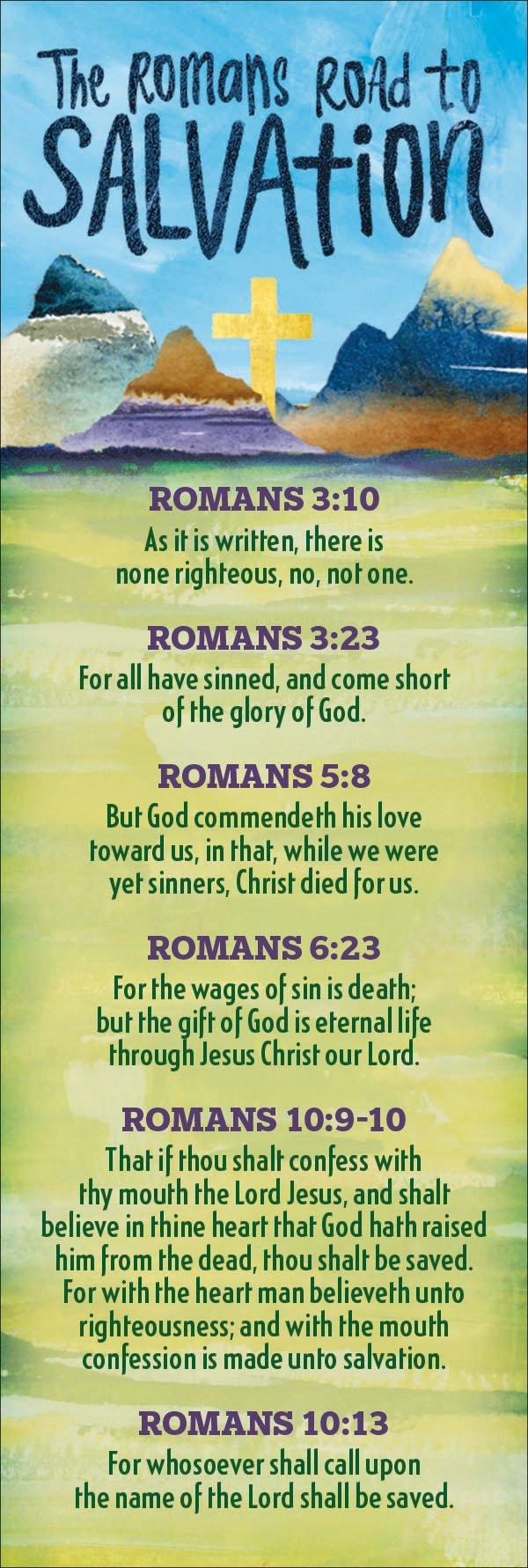 Romans Road To Salvation Bookmarks | Mardel | 3788429