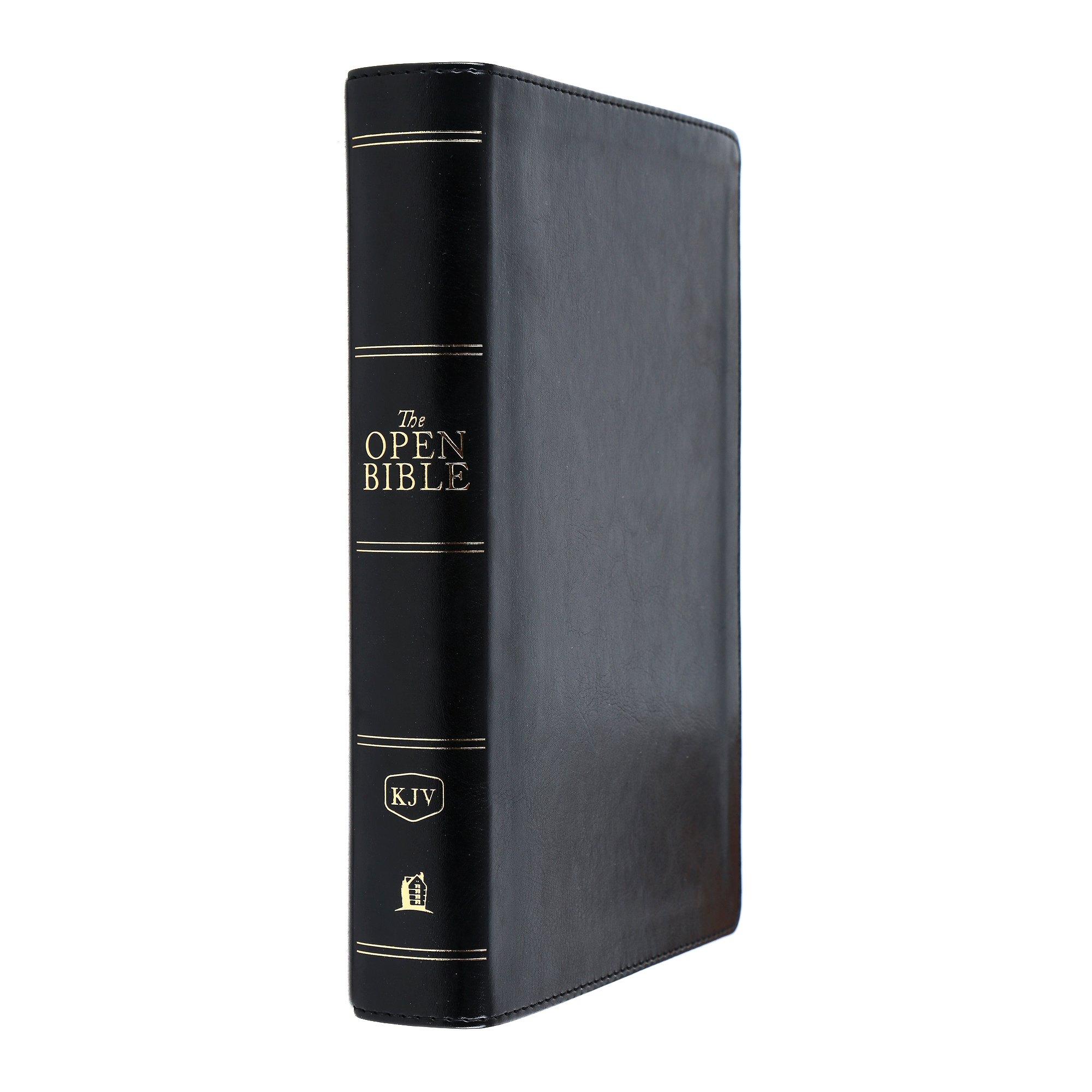 KJV The Open Bible, Imitation Leather, Black | Mardel | 3801313