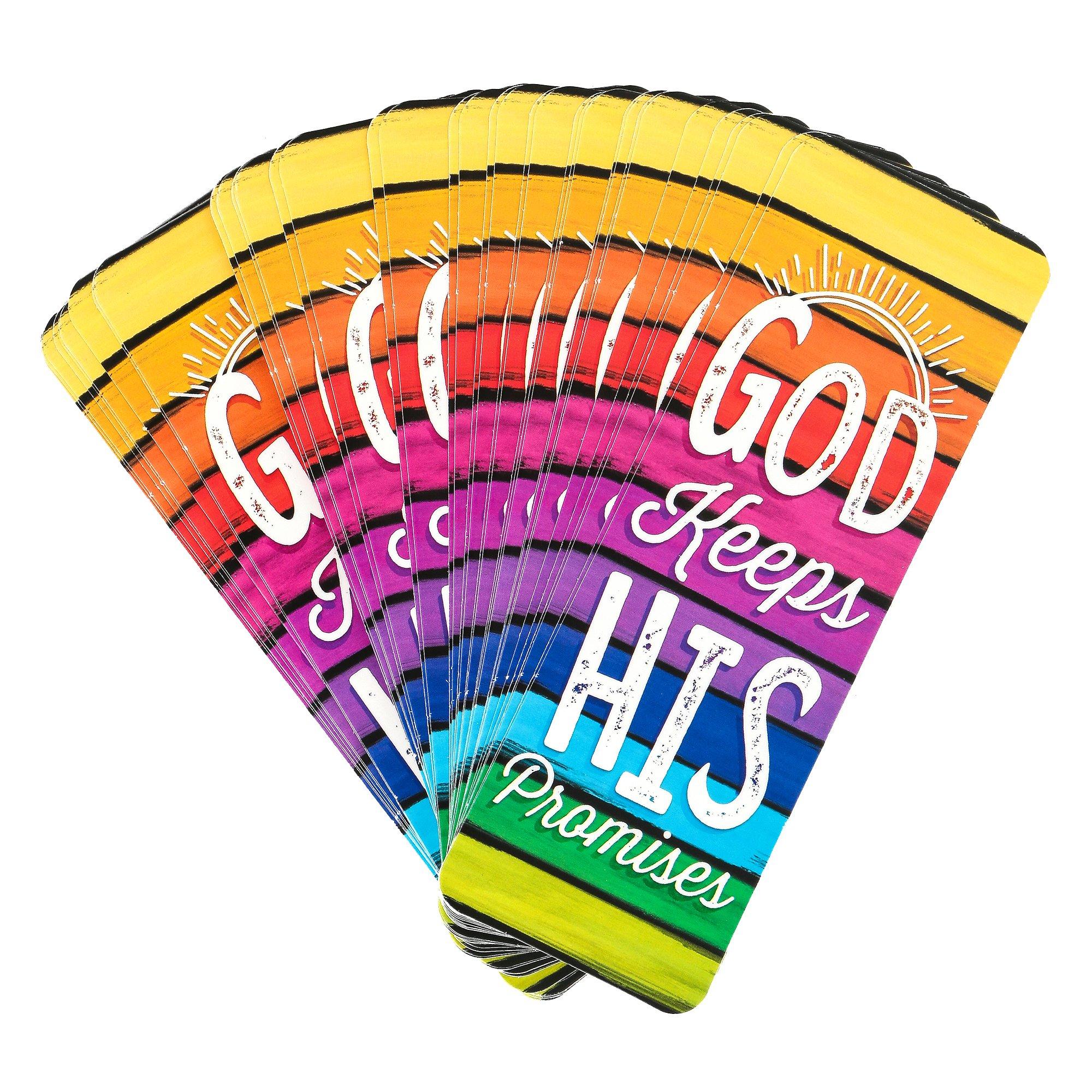 Renewing Minds, God Keeps His Promises Bookmarks, 2 x 7 Inches, 36 ...