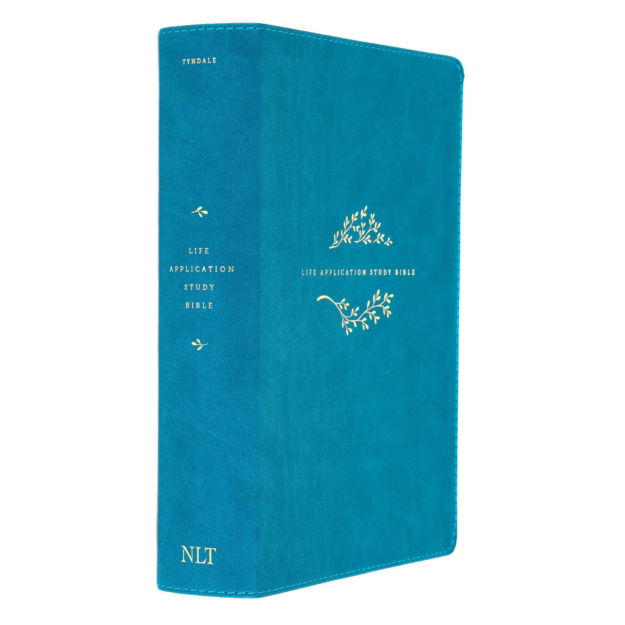 NLT Life Application Study Bible, 3rd Edition, Imitation Leather, Teal ...