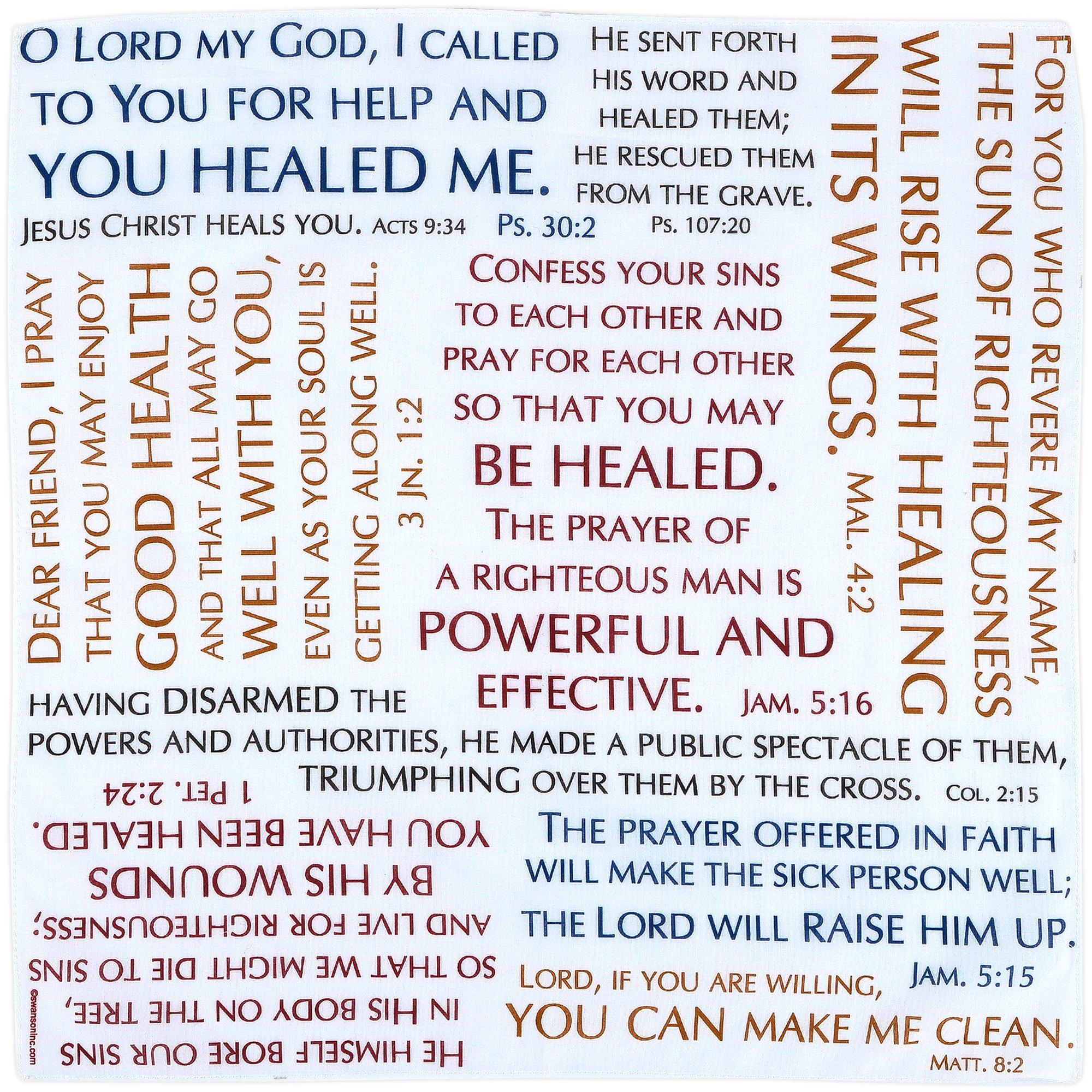 Verses of Healing Prayer Cloth | Mardel | 3842366