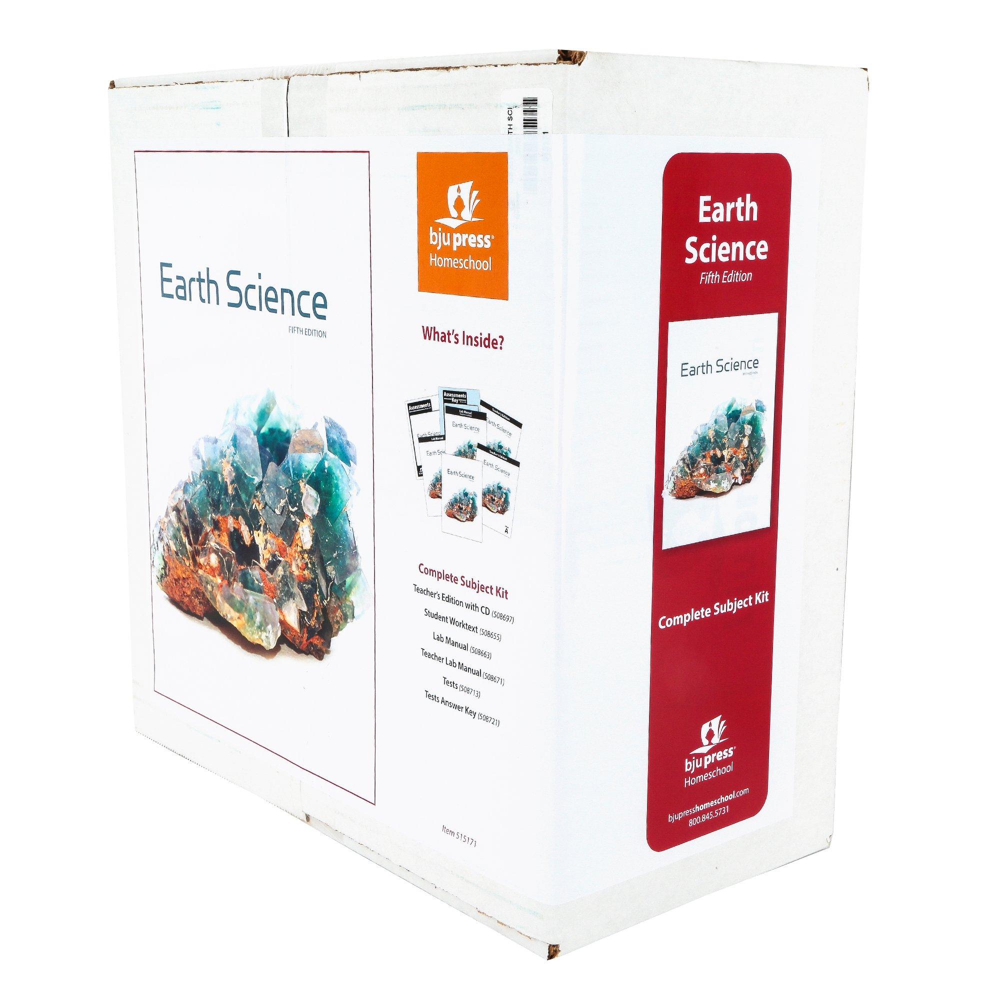 BJU Press Earth Science Complete Subject Kit 5th Edition, Grade 8 ...