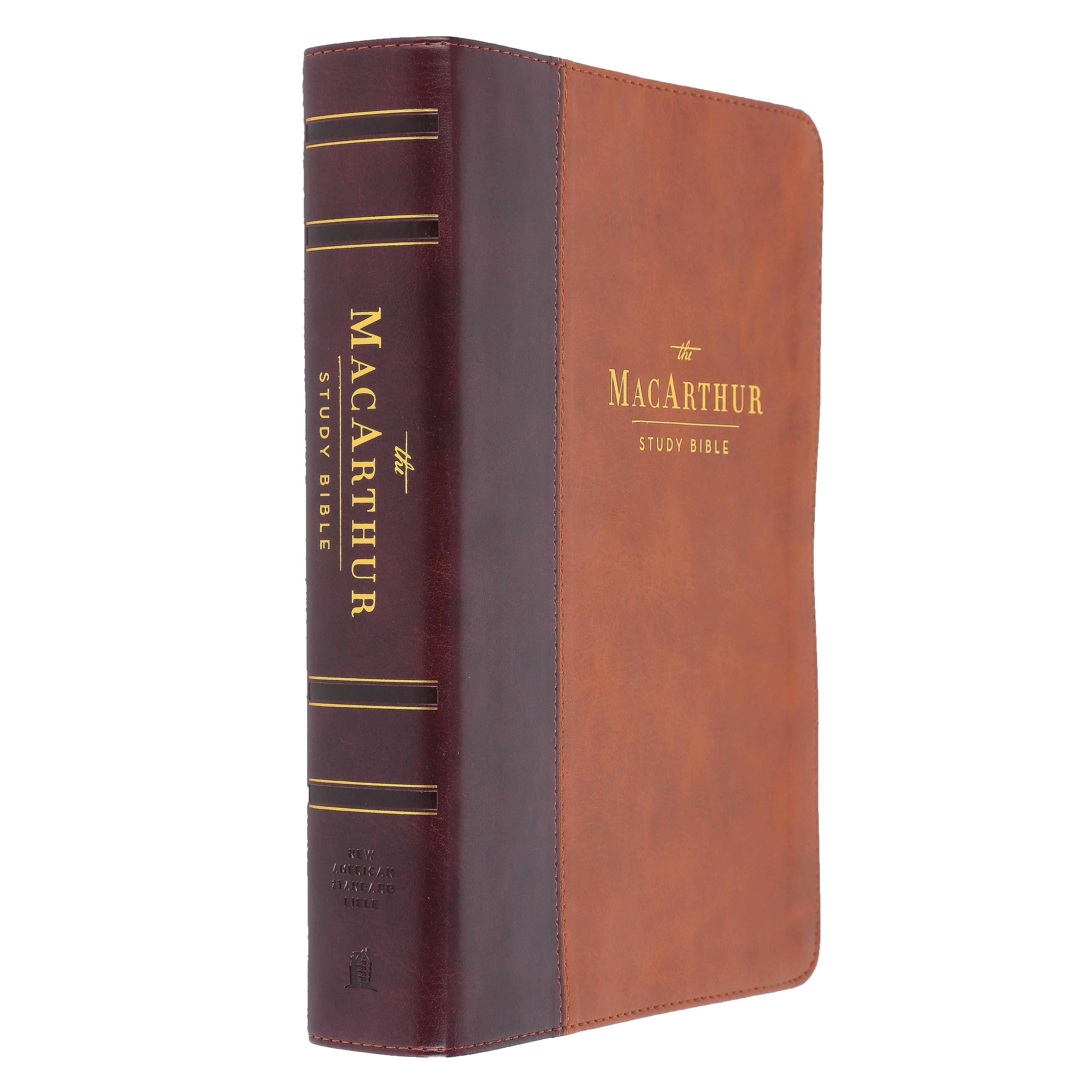 NASB 95 MacArthur Indexed Study Bible Second Edition, Brown | Mardel ...