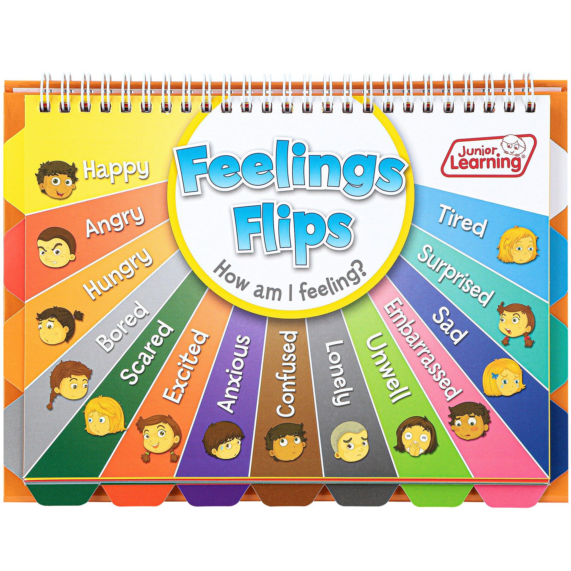 Emotions Flip Book Multi-Memo Feelings Builder Flip Book - Emotional ...