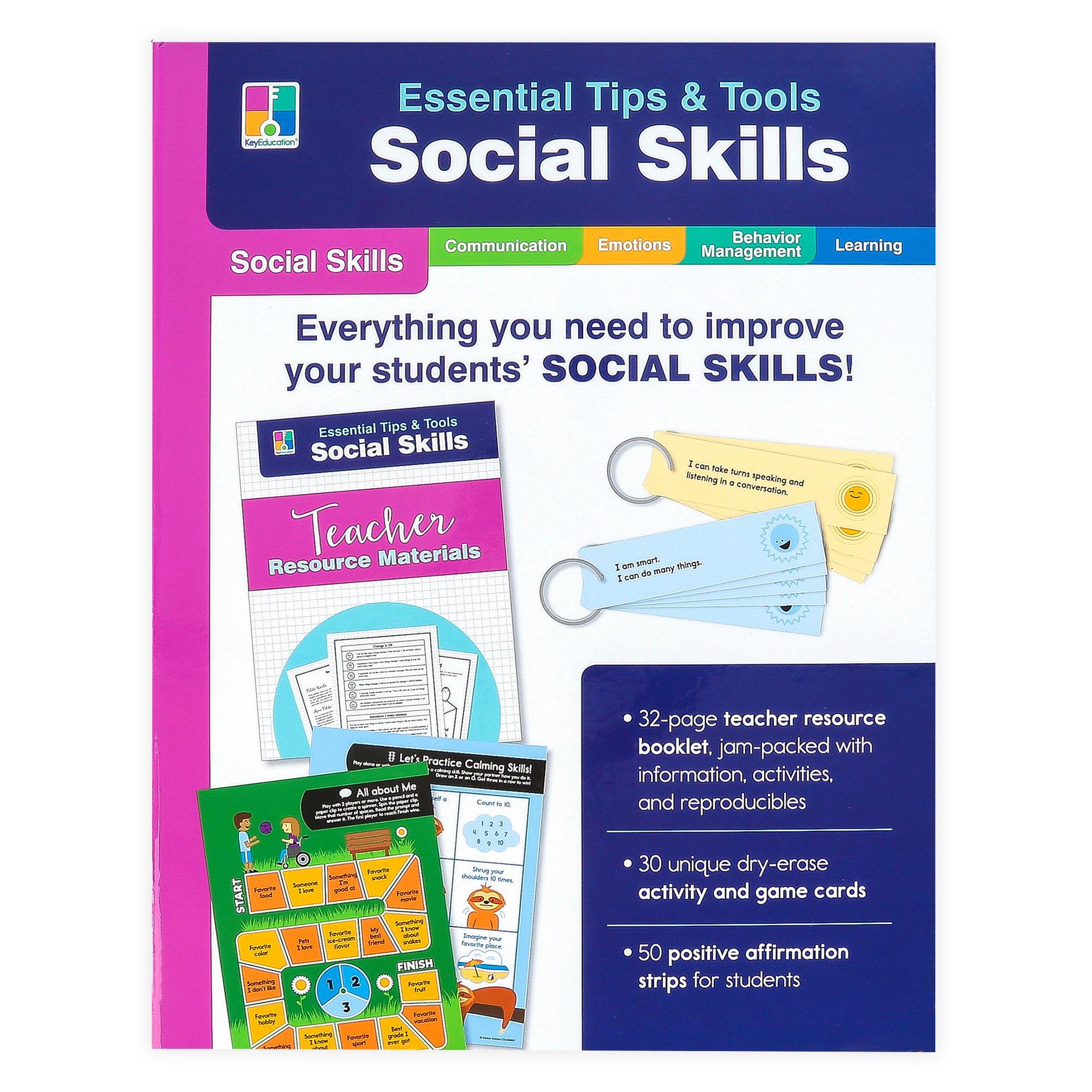 Essential Tips & Tools Social Skills Kit, 81 Pieces, Grades PK-8 ...