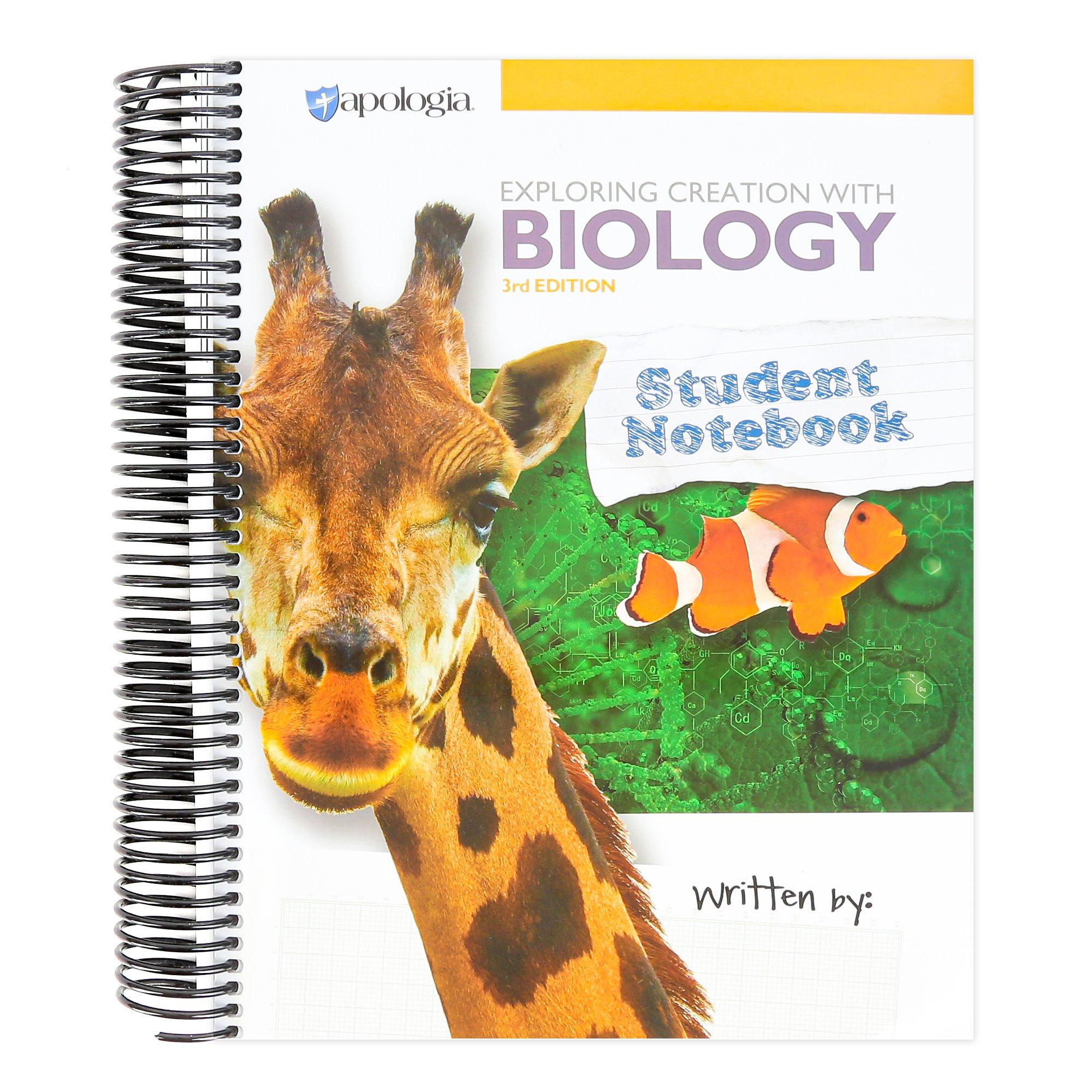 Exploring Creation with Biology Student Notebook 3rd Ed., Grade 9-12 ...