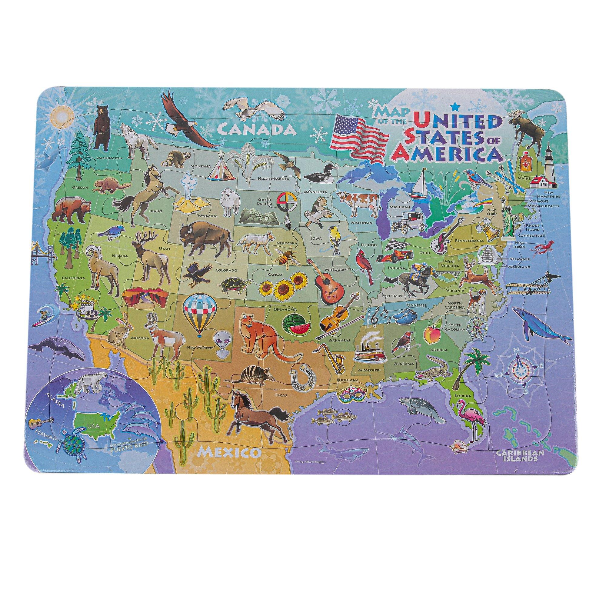 United States of America Map Puzzle, 35 Pieces | Mardel | 3877206