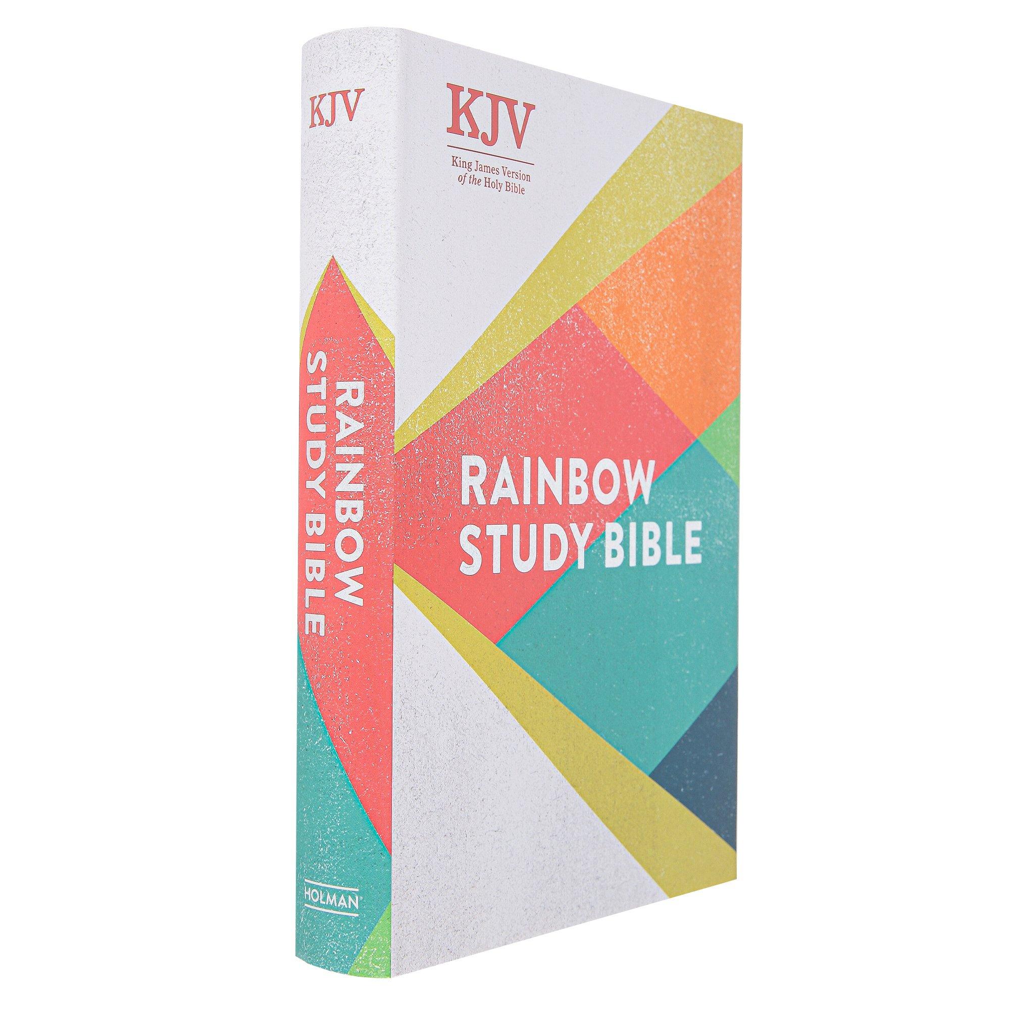 KJV Rainbow Study Bible, Hardcover | Mardel | 3881778