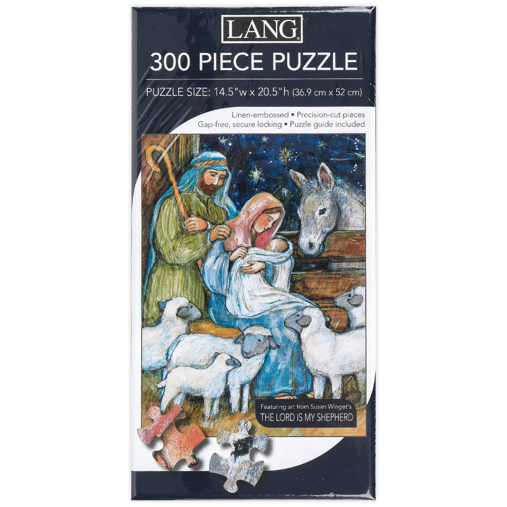 The Lord is My Shepherd Christmas Nativity Puzzle, 300 Pieces | Mardel ...