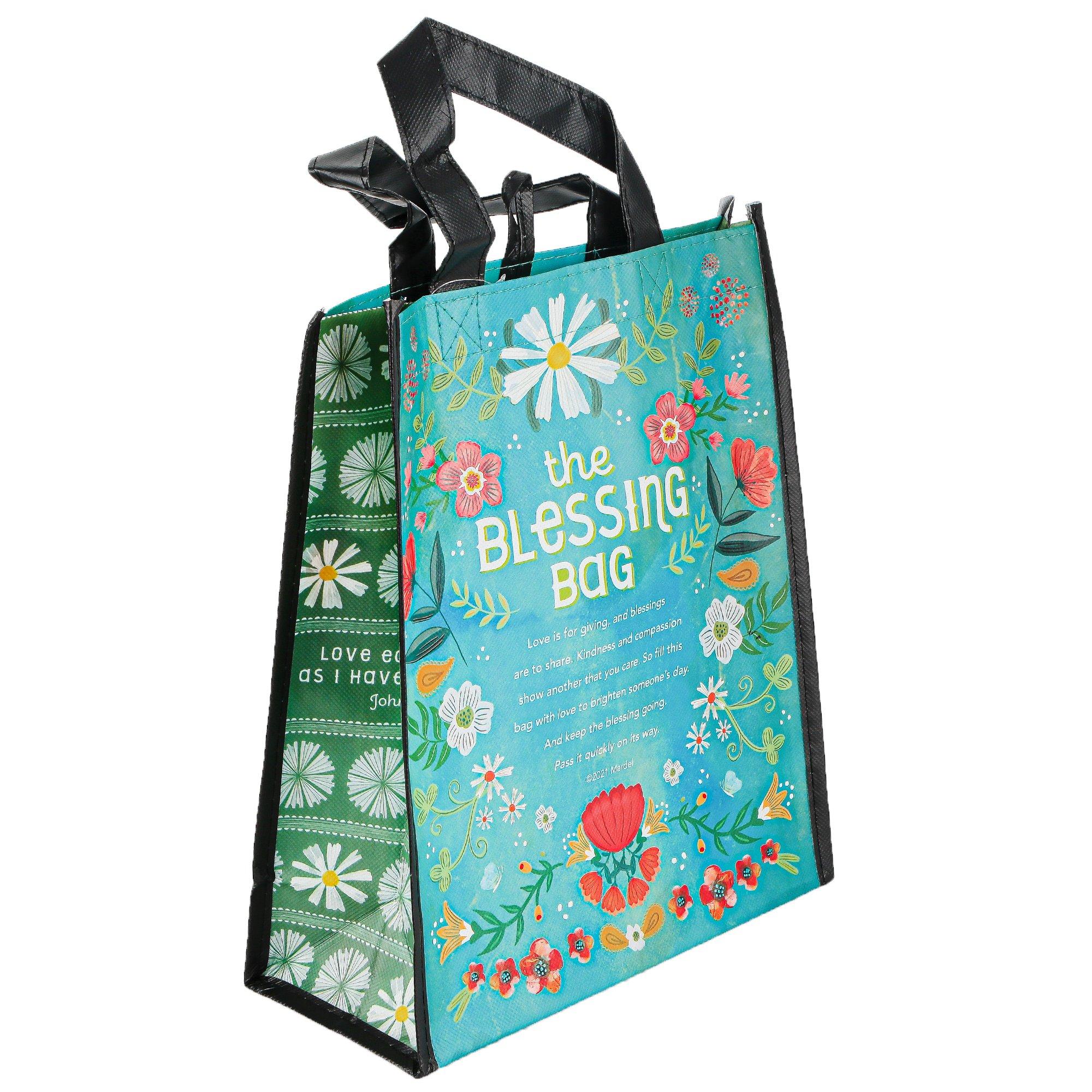 The Blessing Bag Medium Reusable Tote Bag, 9 1/2 x 11 1/2 Inches ...