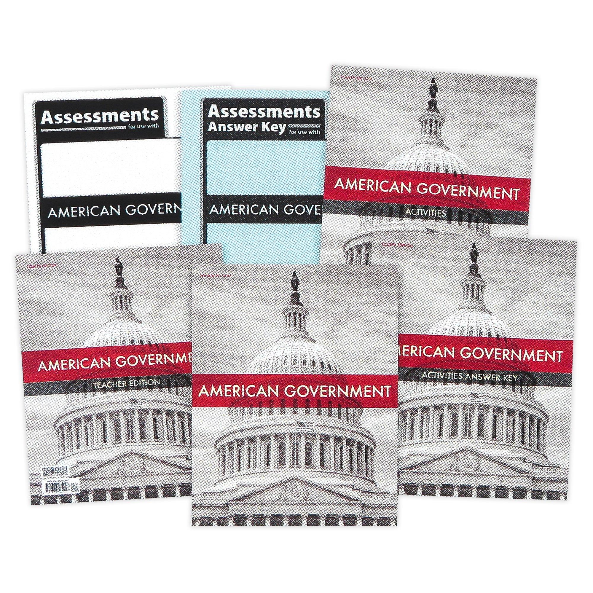 BJU Press American Government Complete Subject Kit 4th Ed., Grade 12 ...
