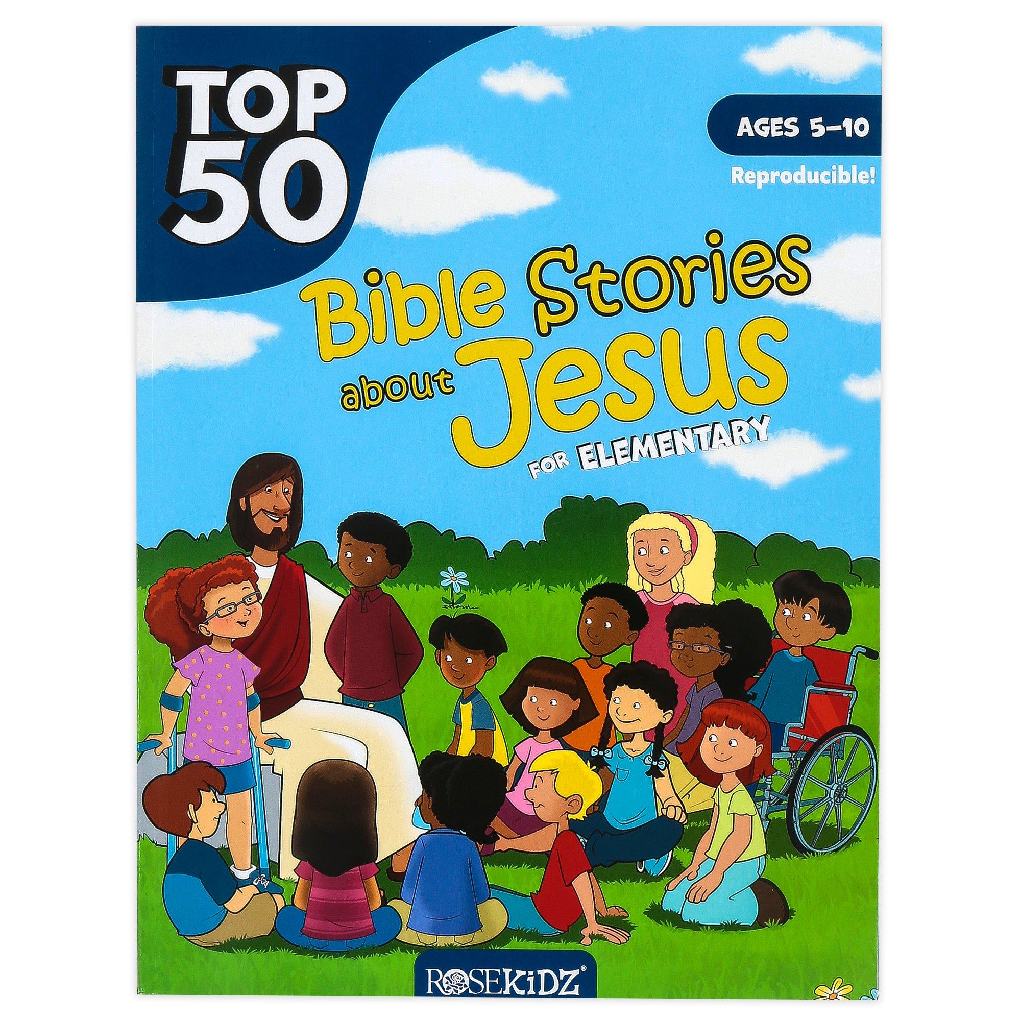 Top 50 Bible Stories about Jesus for Elementary, 11 x 8 Inches | Mardel ...