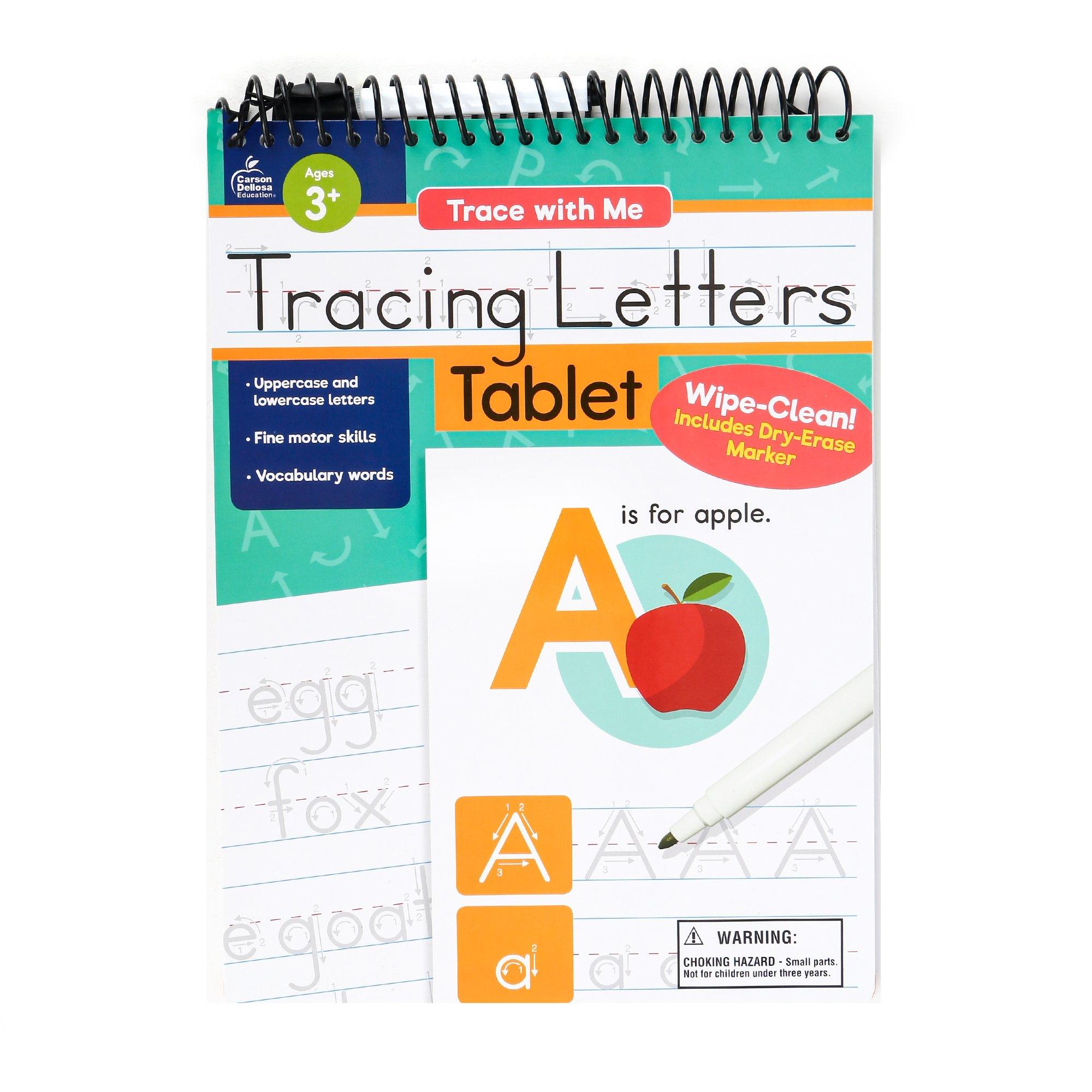 Tracing Letters Tablet Activity Pad, Grades Pre K to 2 | Mardel | 3946357