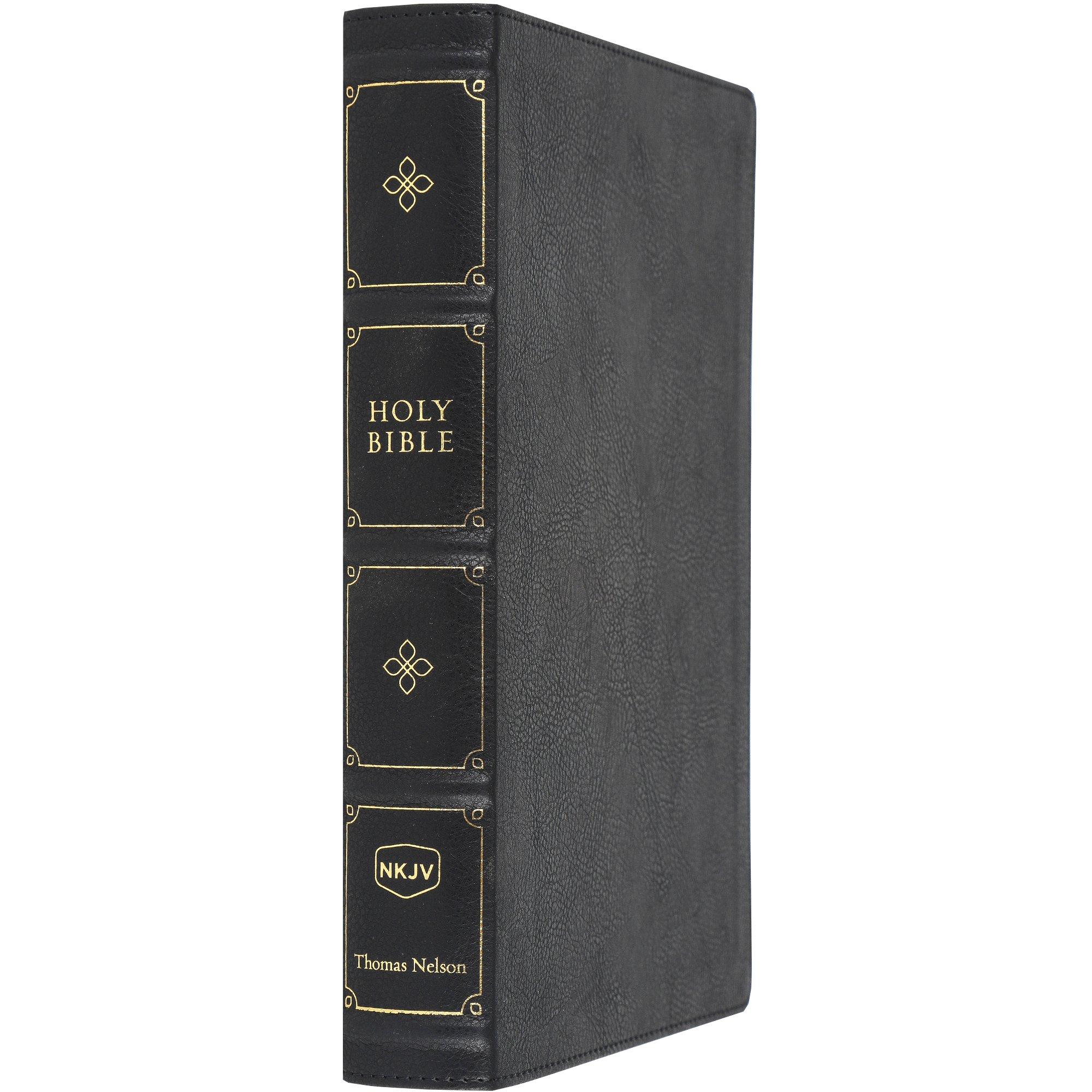 NKJV Maclaren Reference Bible, Large Print, Imitation Leather, Black ...