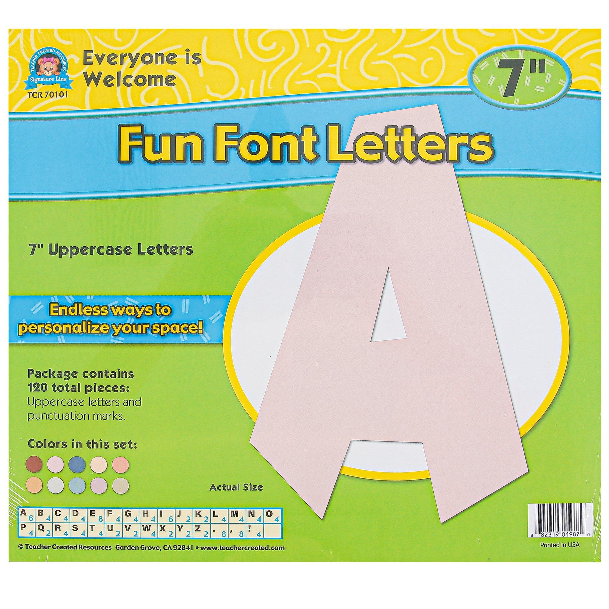 Everyone is Welcome Fun Font Letters | Mardel | 3990827