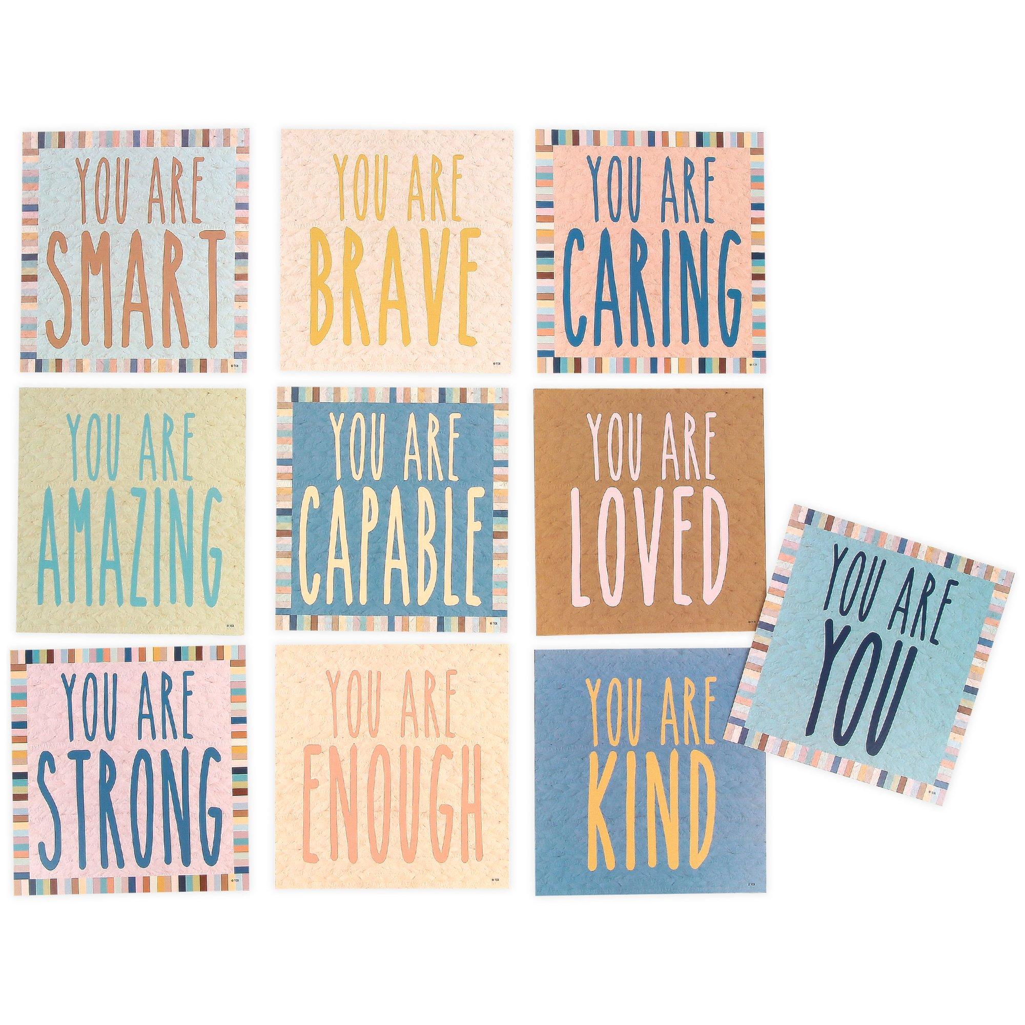 Everyone is Welcome Positive Affirmations Accents 10 Designs 30 Pieces ...