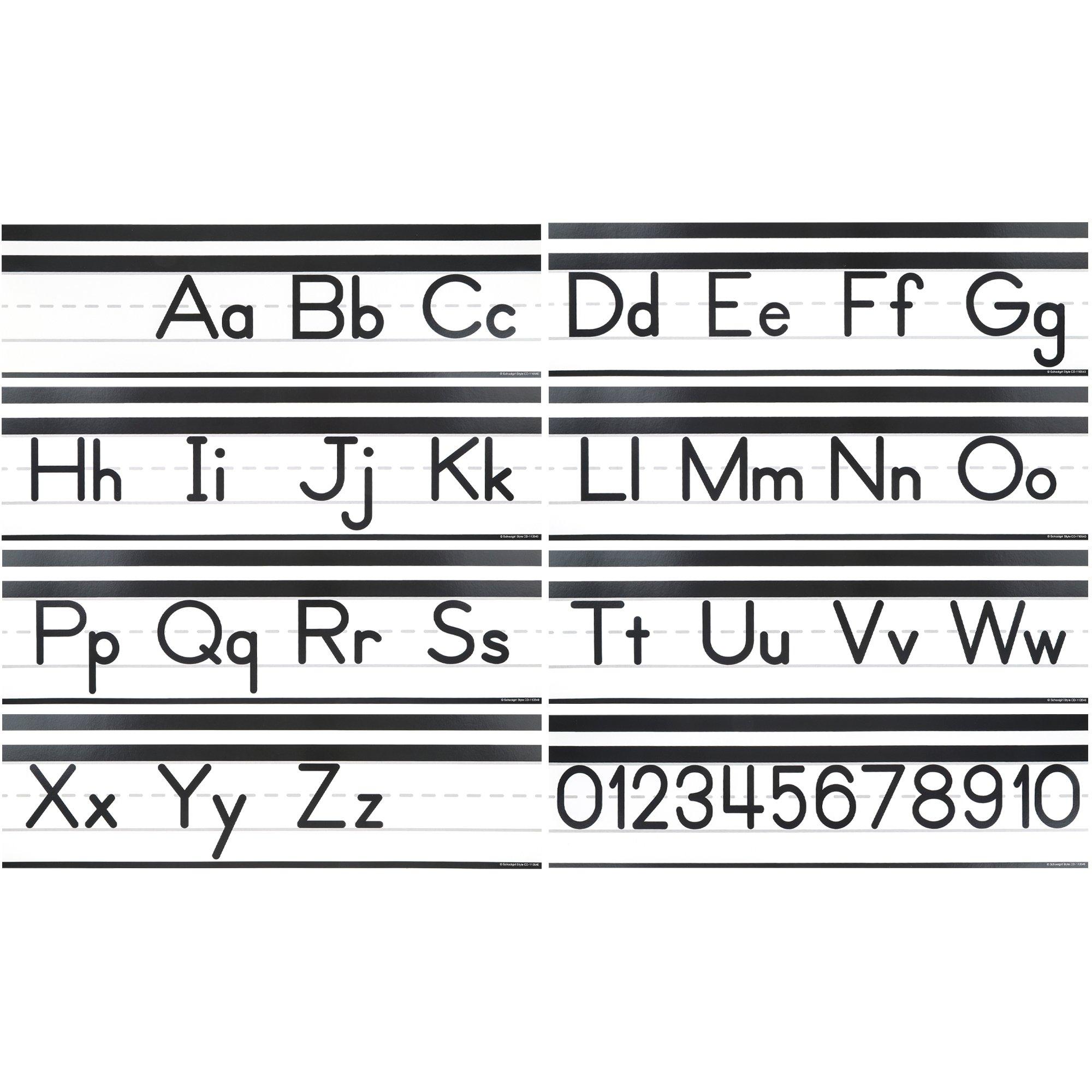 Simply Safari Alphabet Line: Mini Bulletin Board Set, 8 Pieces | Mardel ...