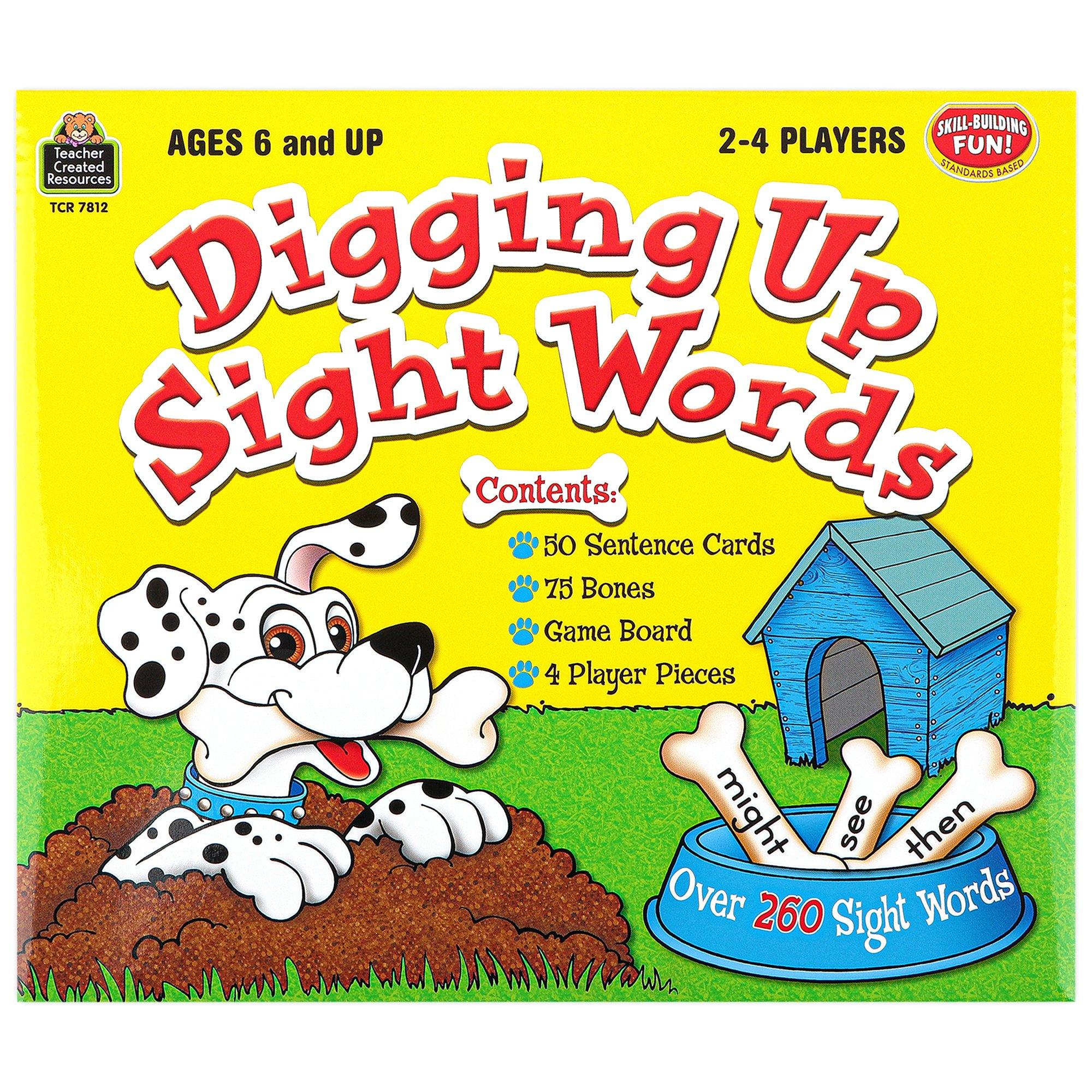 Digging Up Sight Words Game, 2-4 Players, Grades 1-5 | Mardel | 4007548