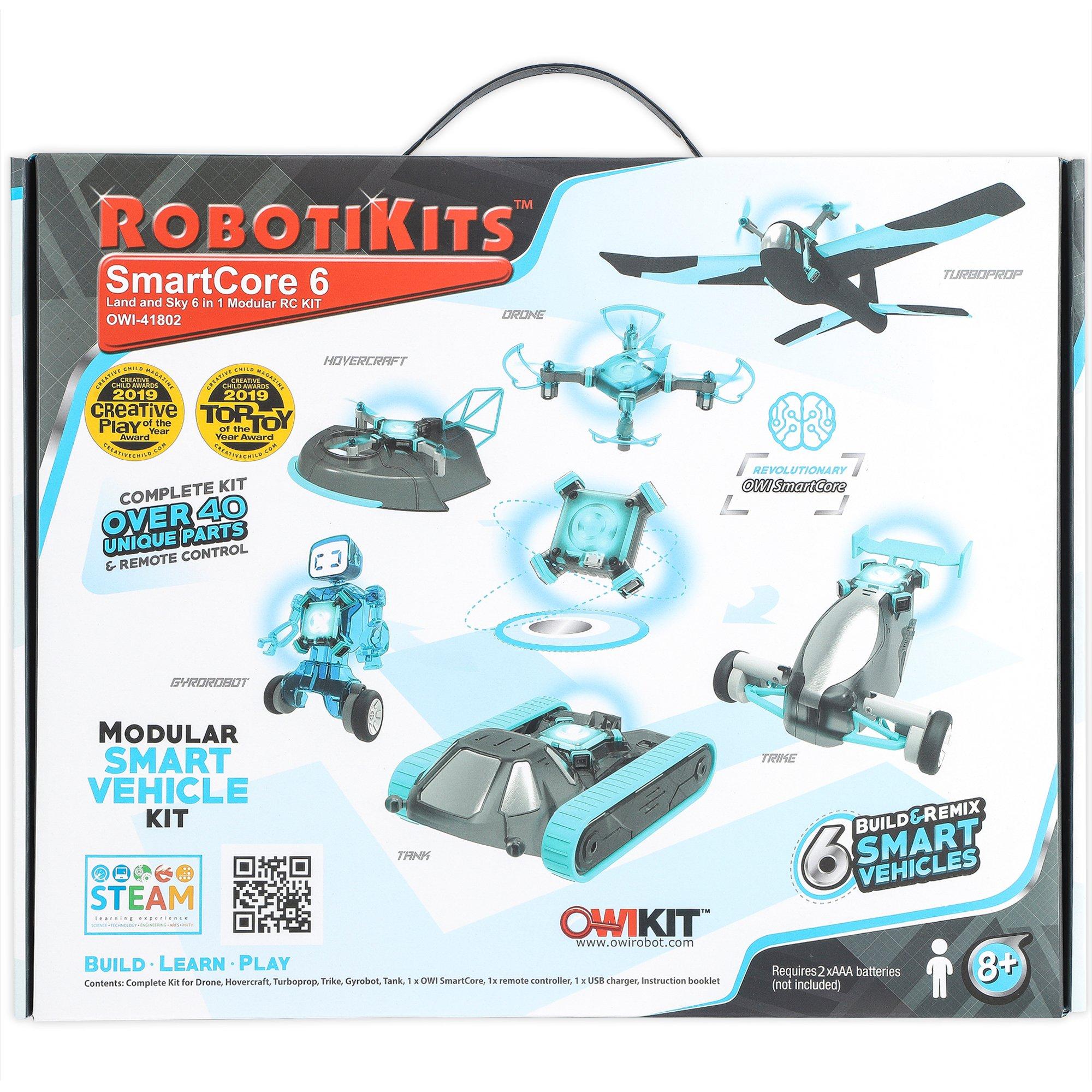 SmartCore 6 RobotiKit, STEAM Kit, 44 Pieces, Grades 3-9 | Mardel | 4007720