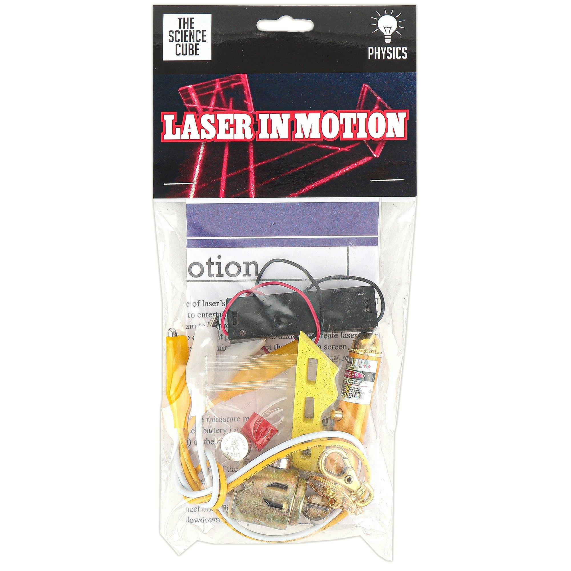 The Science Cube Laser In Motion Kit, 8 pieces, Ages 7 and Up | Mardel ...