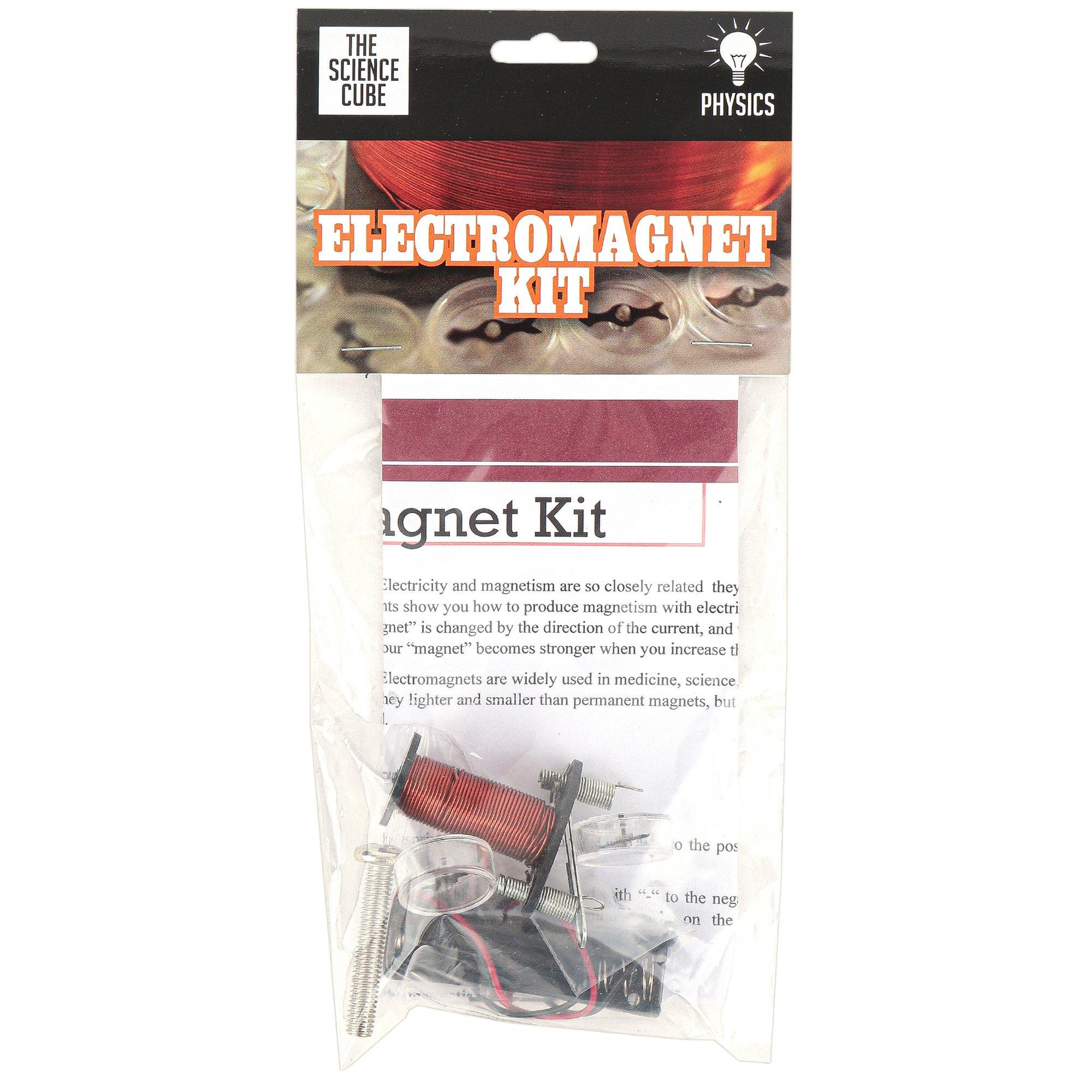 The Science Cube Electromagnet Kit, 6 Pieces, Ages 7 and Up | Mardel ...