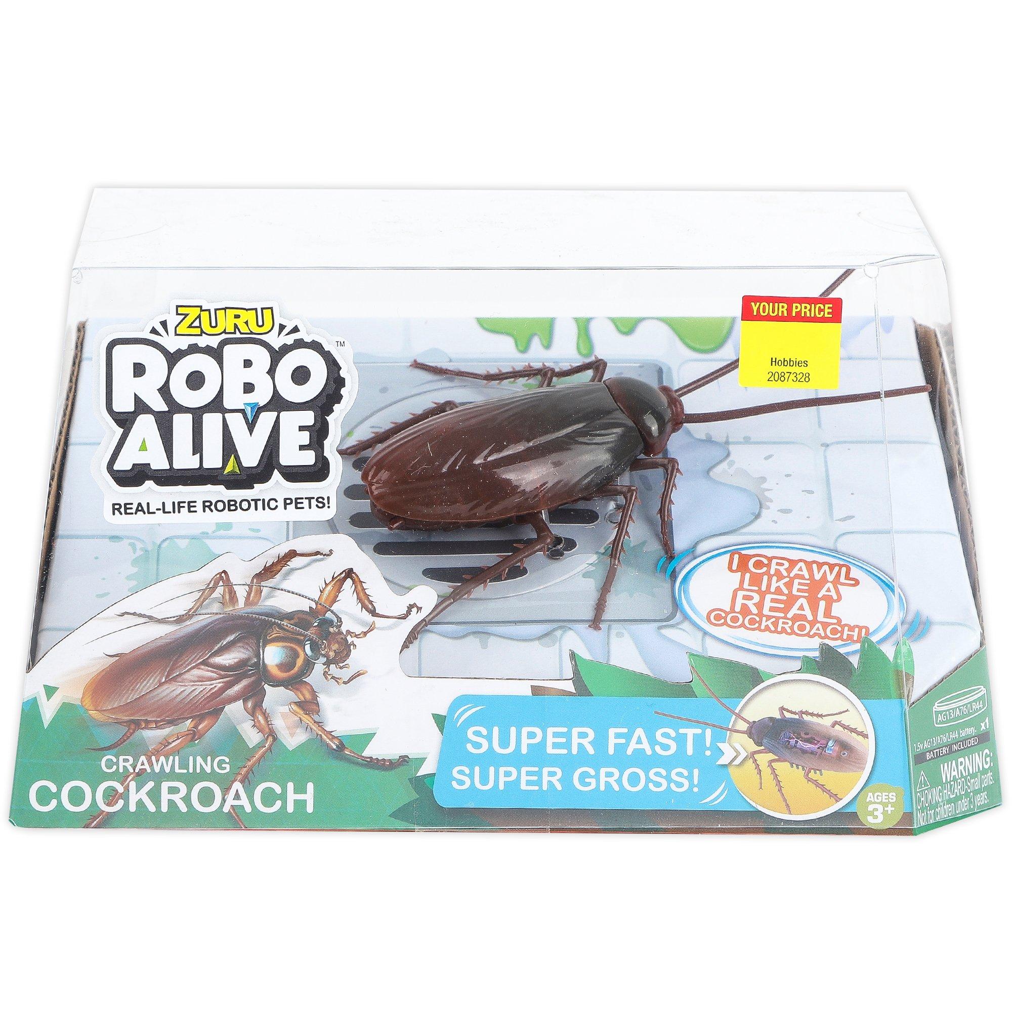 Robo Alive Crawling Cockroach Robotic Toy, Ages 3 and up | Mardel | 4008207