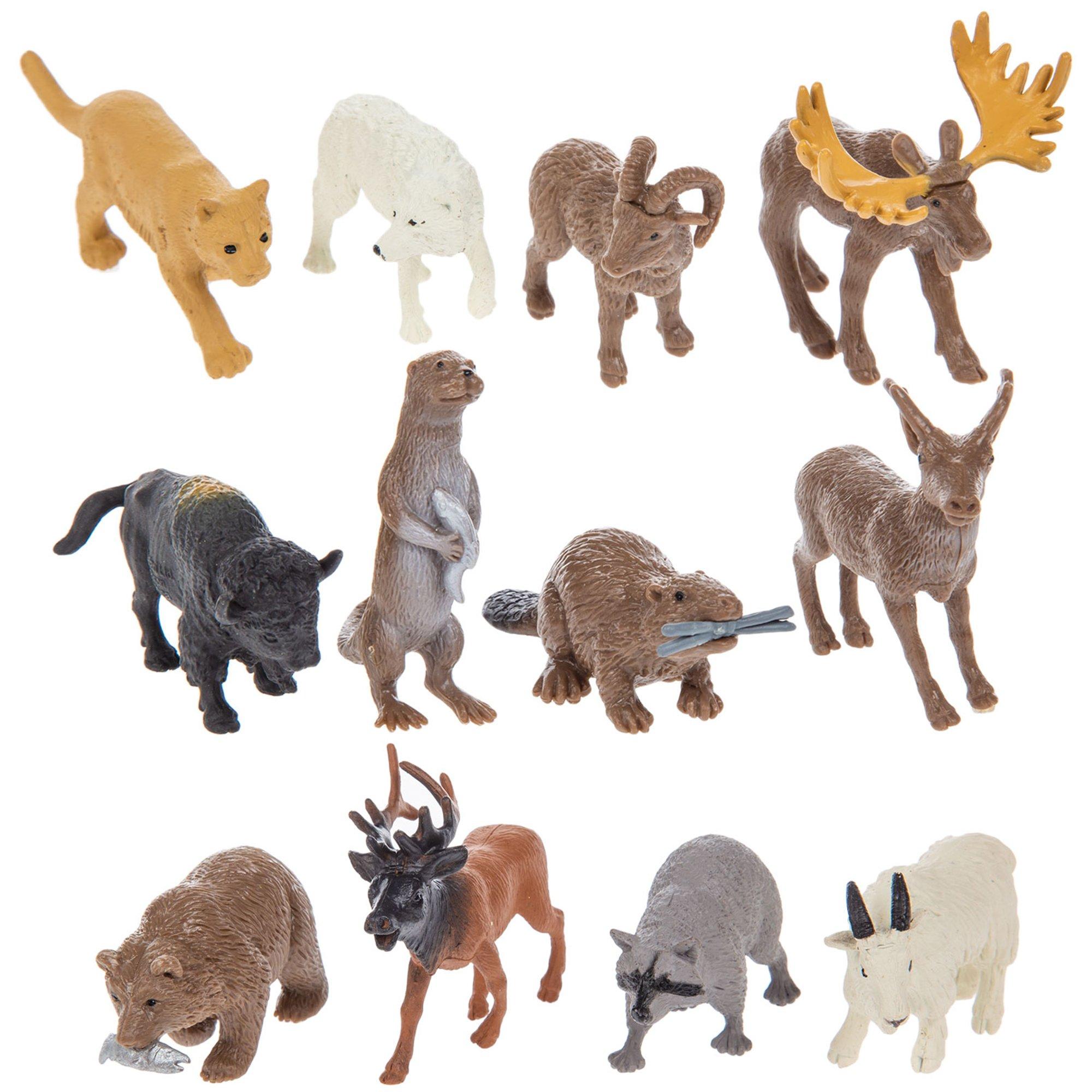 North American Wildlife Toob, 12 Pieces, Grades PreK and up | Mardel ...