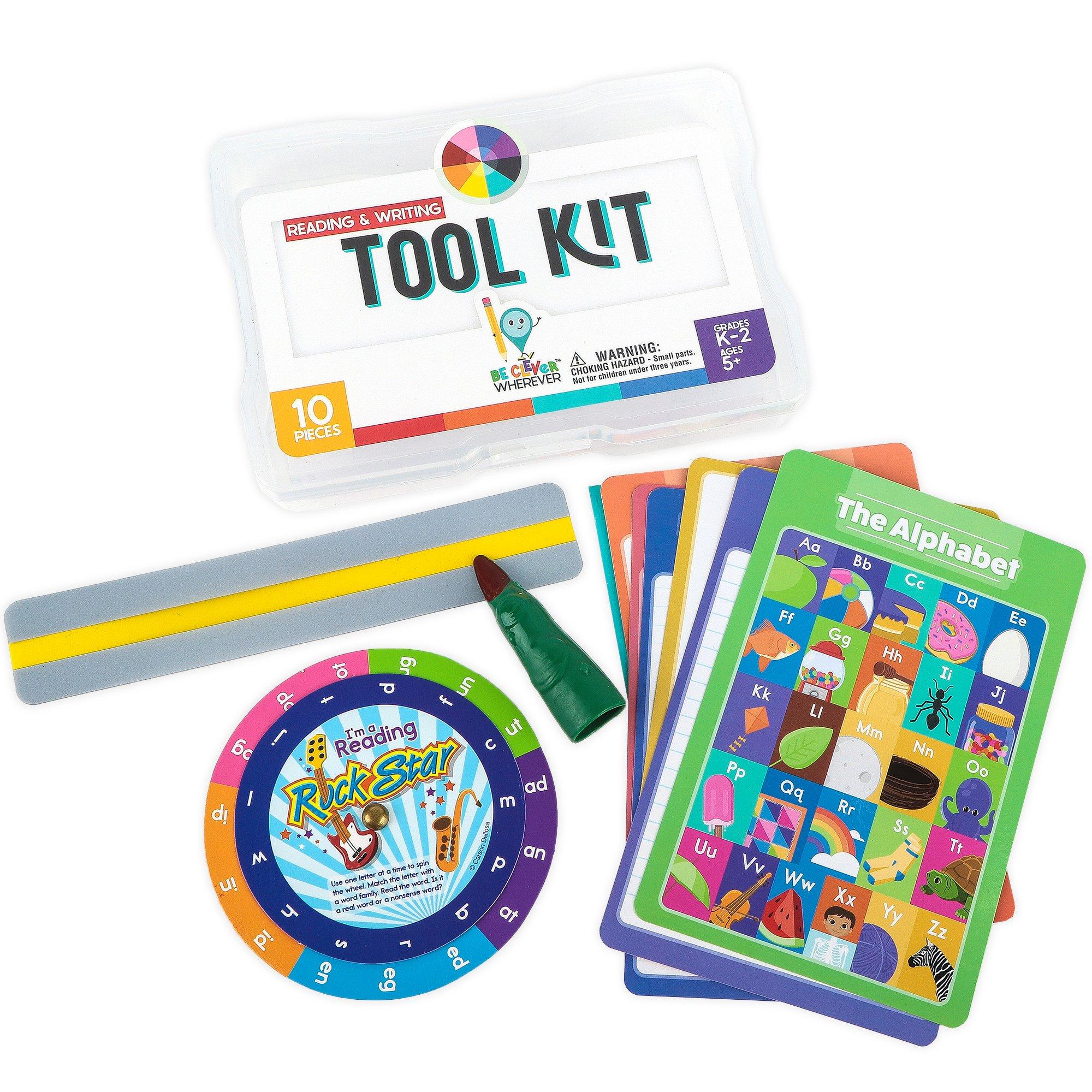 Be Clever Wherever Reading & Writing Tool Kit, 10 Pieces, Grades K-2 ...