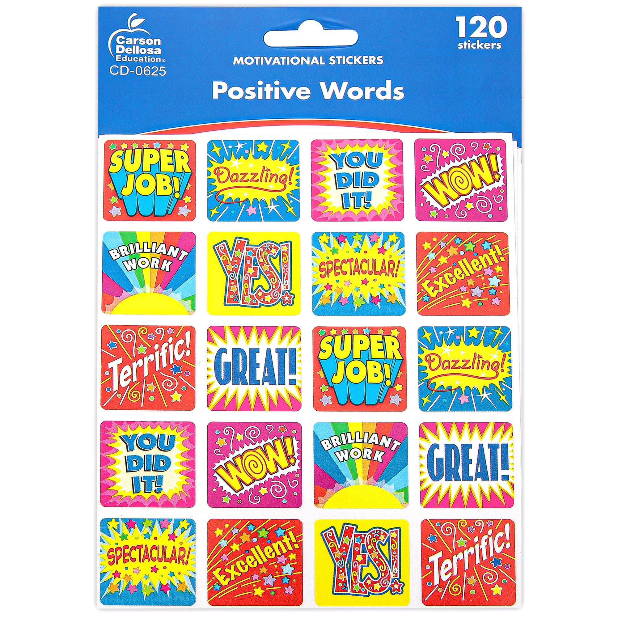 Positive Word Motivational Stickers | Mardel | 4009296