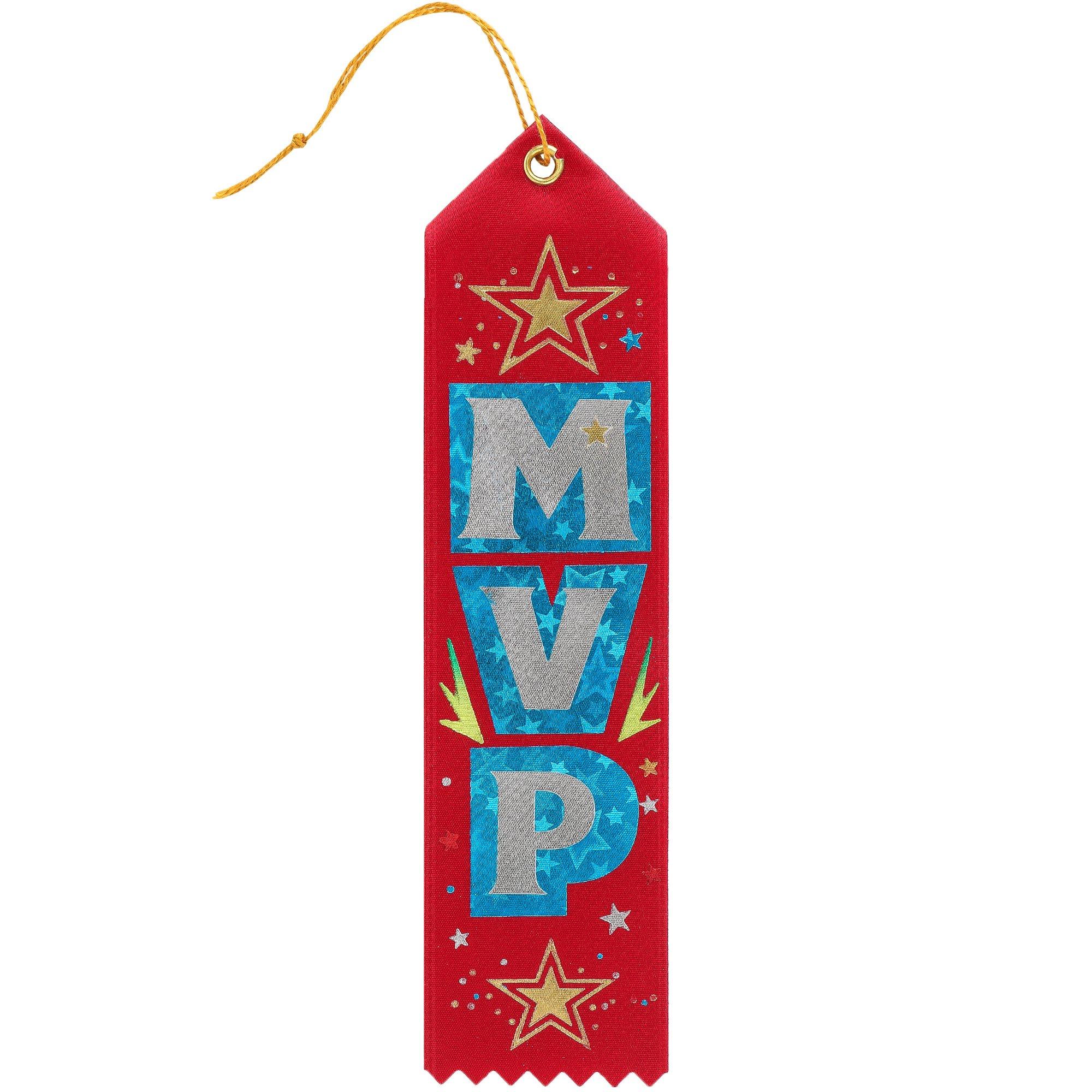 MVP Award Ribbon, Red, 8 x 3 Inches | Mardel | 4009643