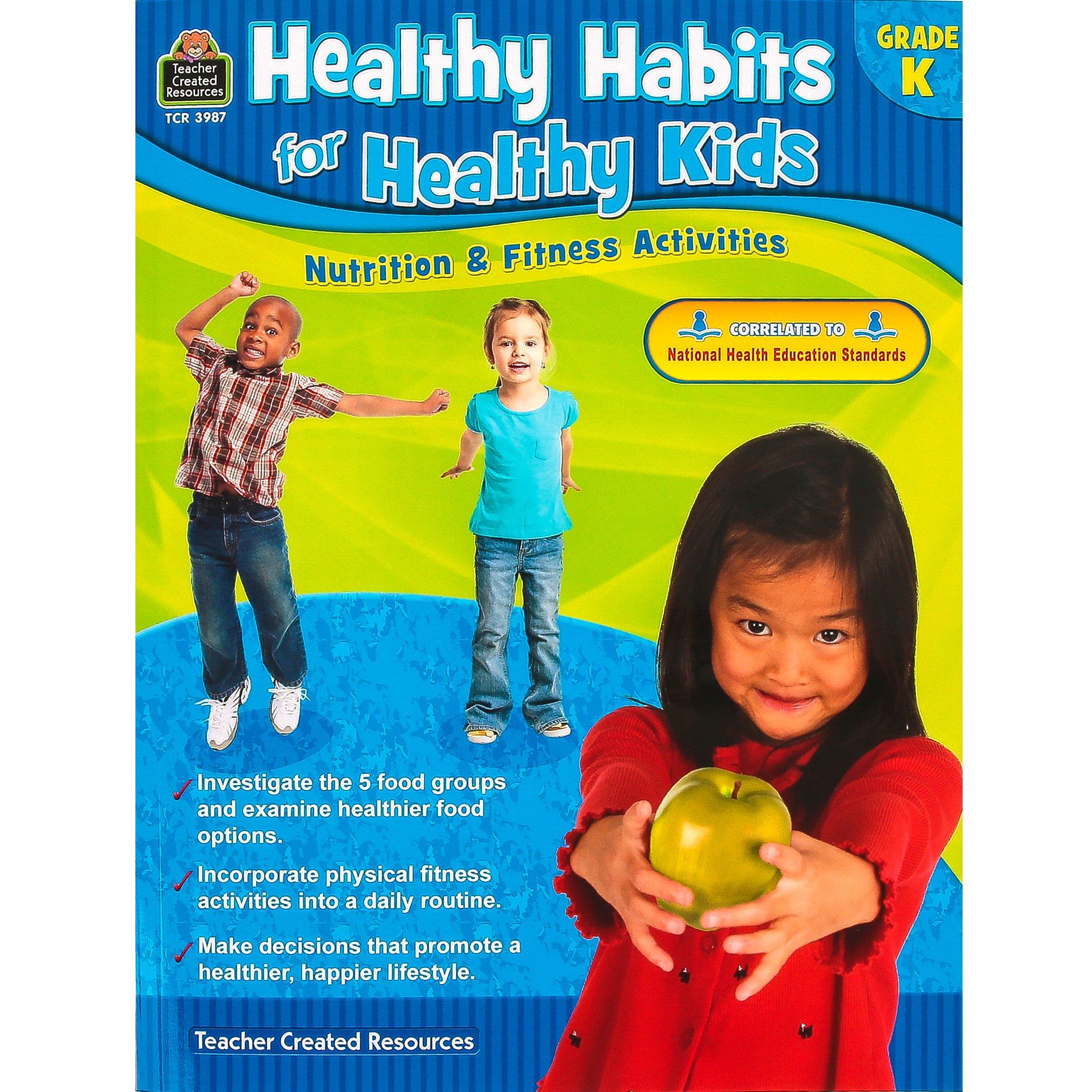 Healthy Habits for Healthy Kids Workbook, 96 Pages, Grade K | Mardel ...