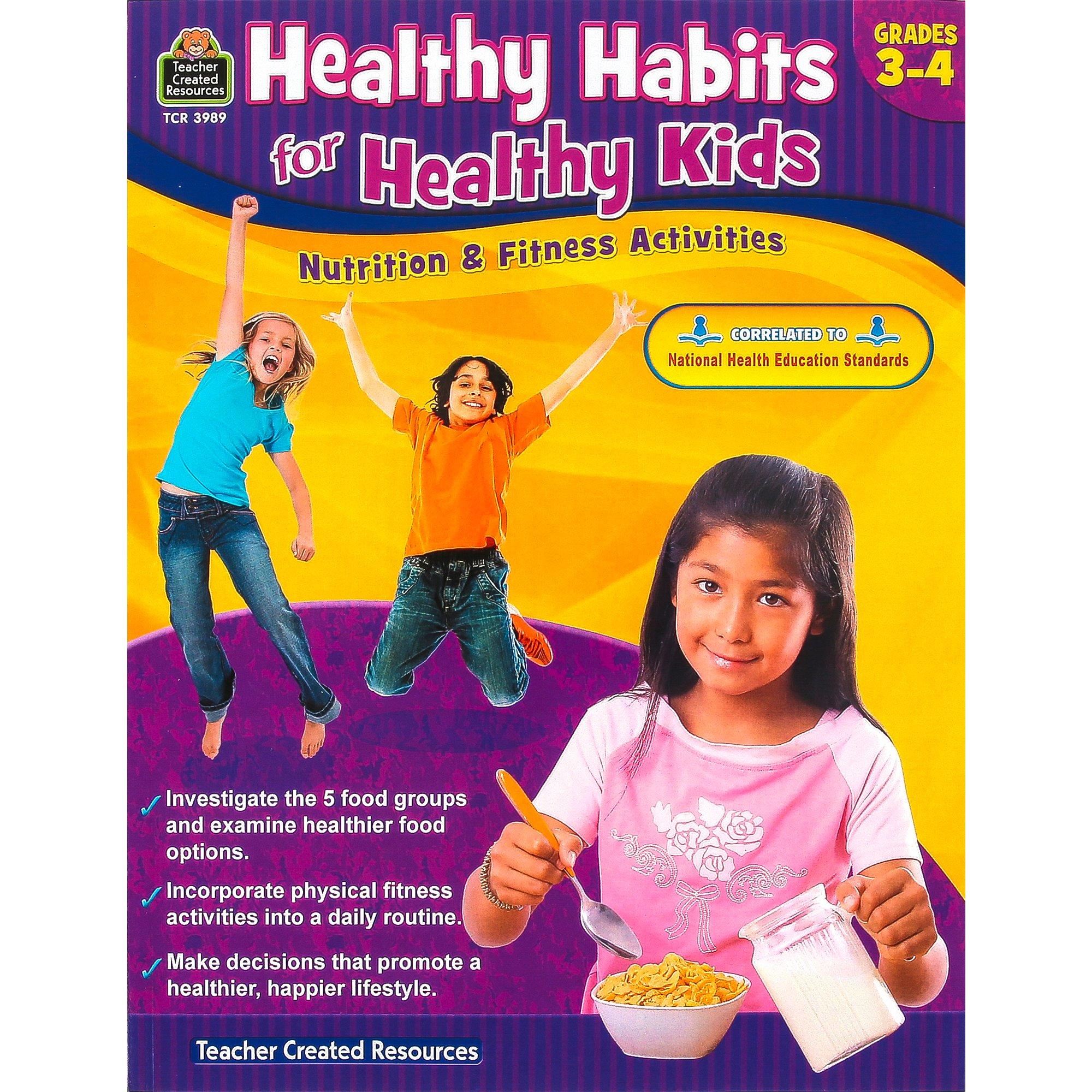 Healthy Habits for Healthy Kids Workbook, 96 Pages, Grades 3-4 | Mardel ...
